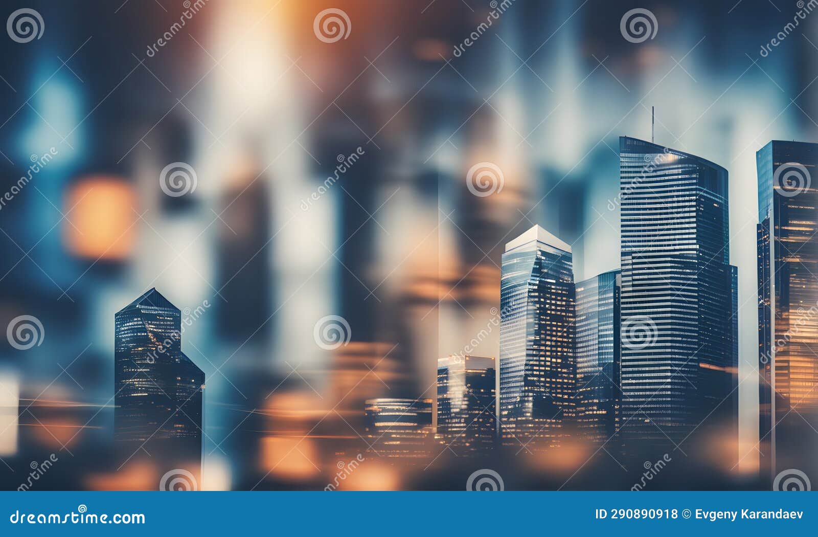 Abstract Business and Finance Backdrop Stock Illustration ...