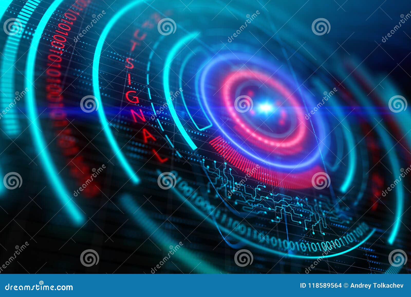 Abstract Business Interface Background Stock Illustration ...