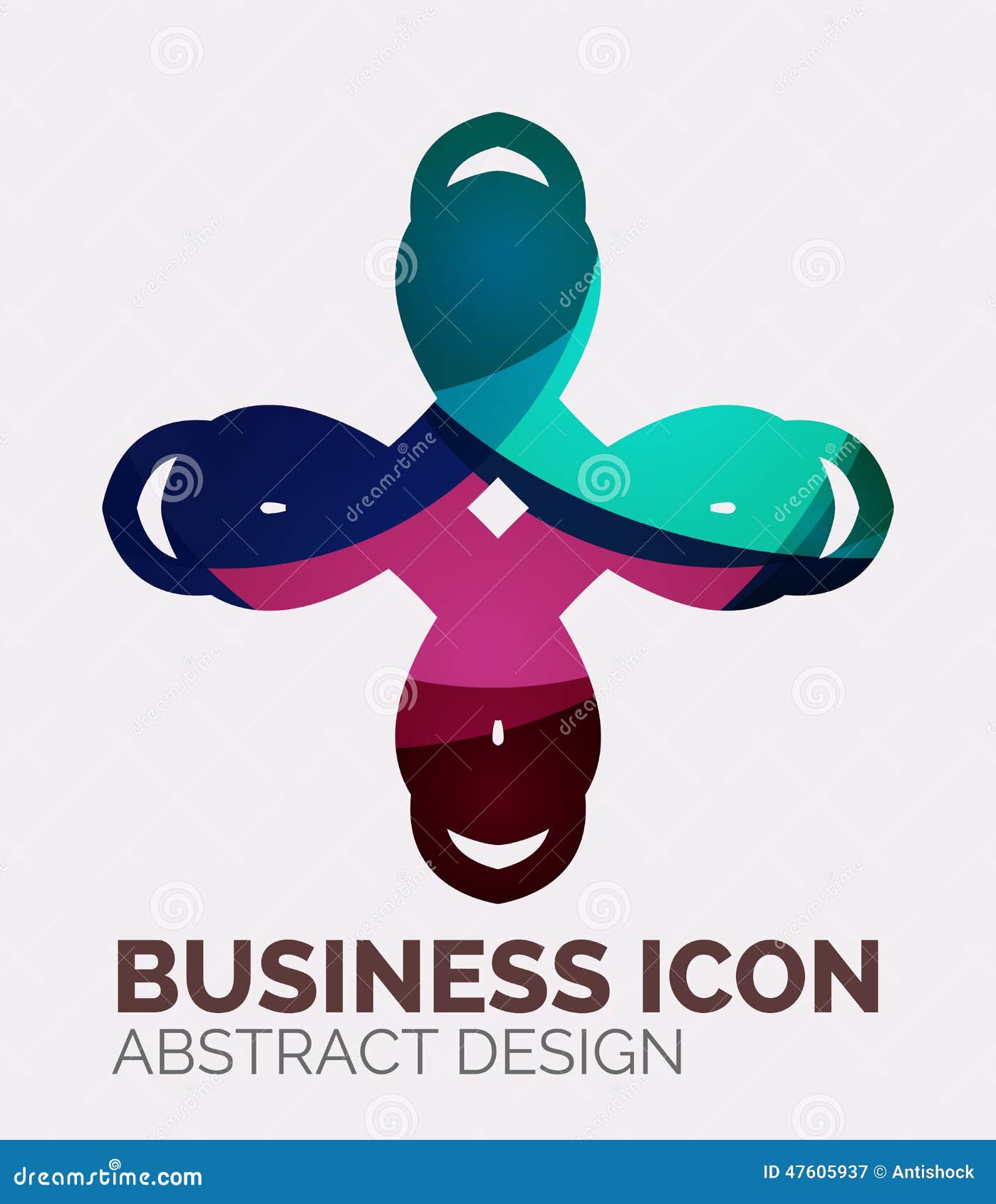 Abstract business logo stock vector. Illustration of corporate - 47605937