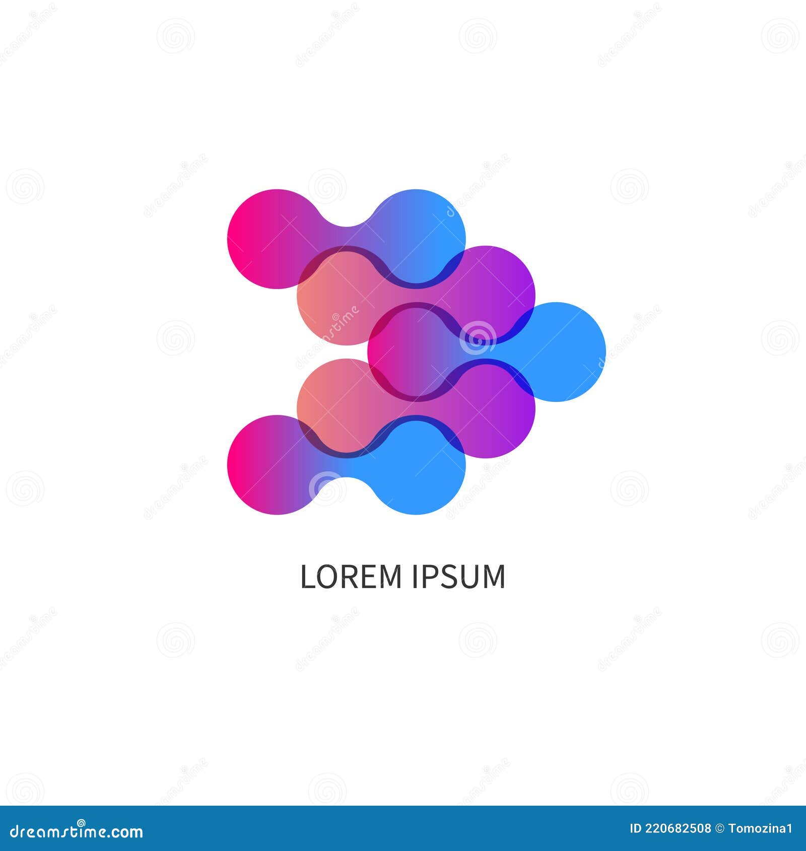 Abstract Business Logo with Forward Arrow. Digital Technology Stock ...