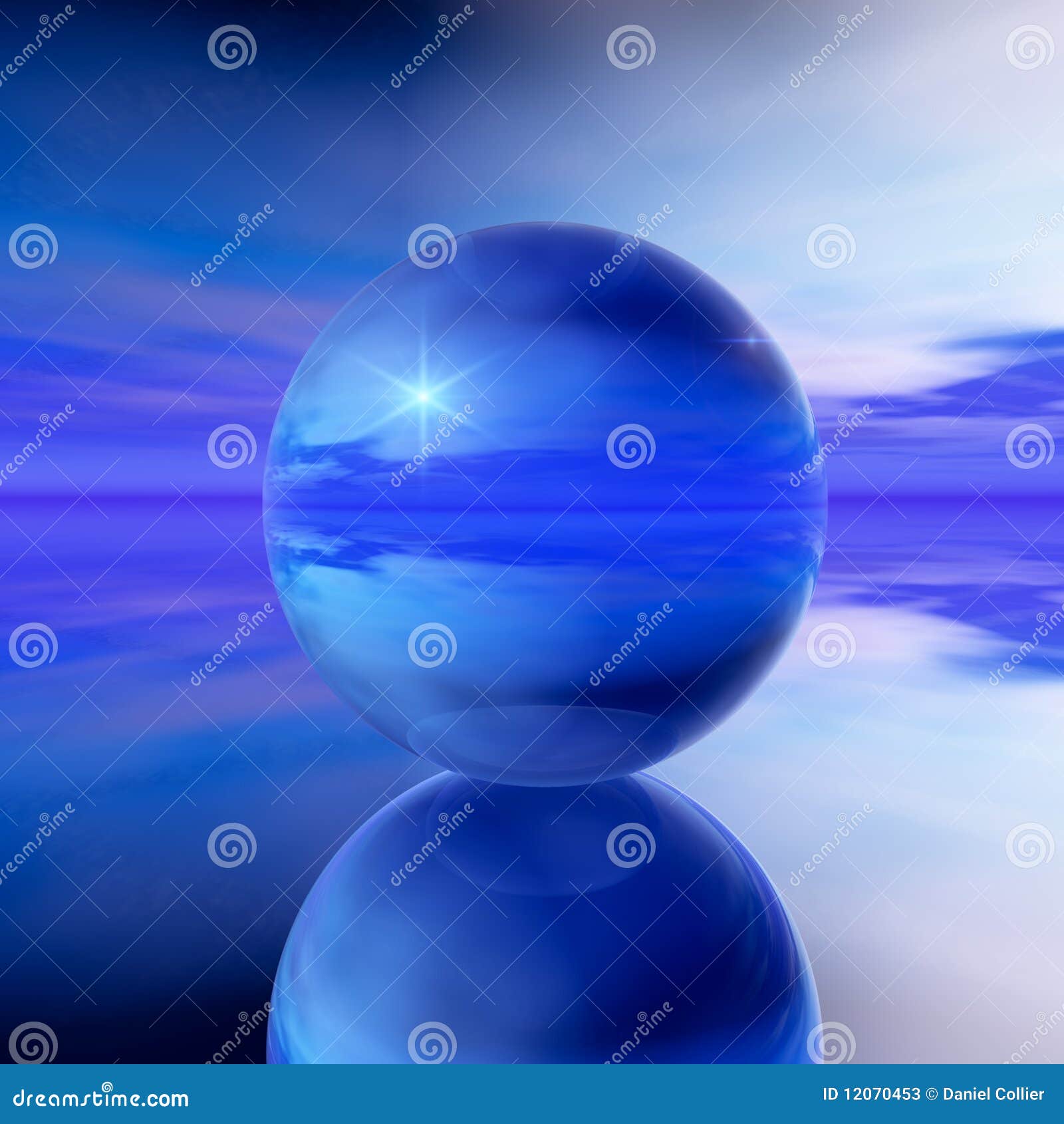 Abstract Business Prediction Stock Illustration - Illustration of blue ...