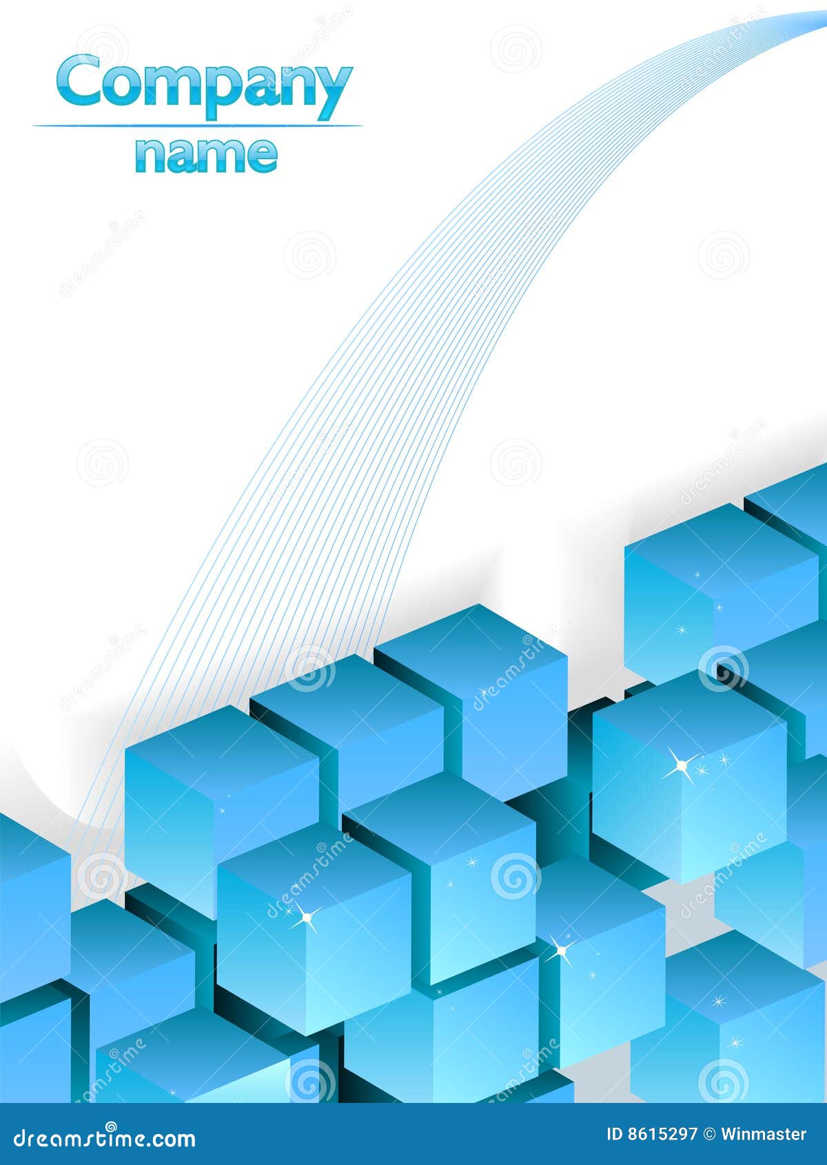 Abstract business template stock vector. Illustration of backdrop - 8615297