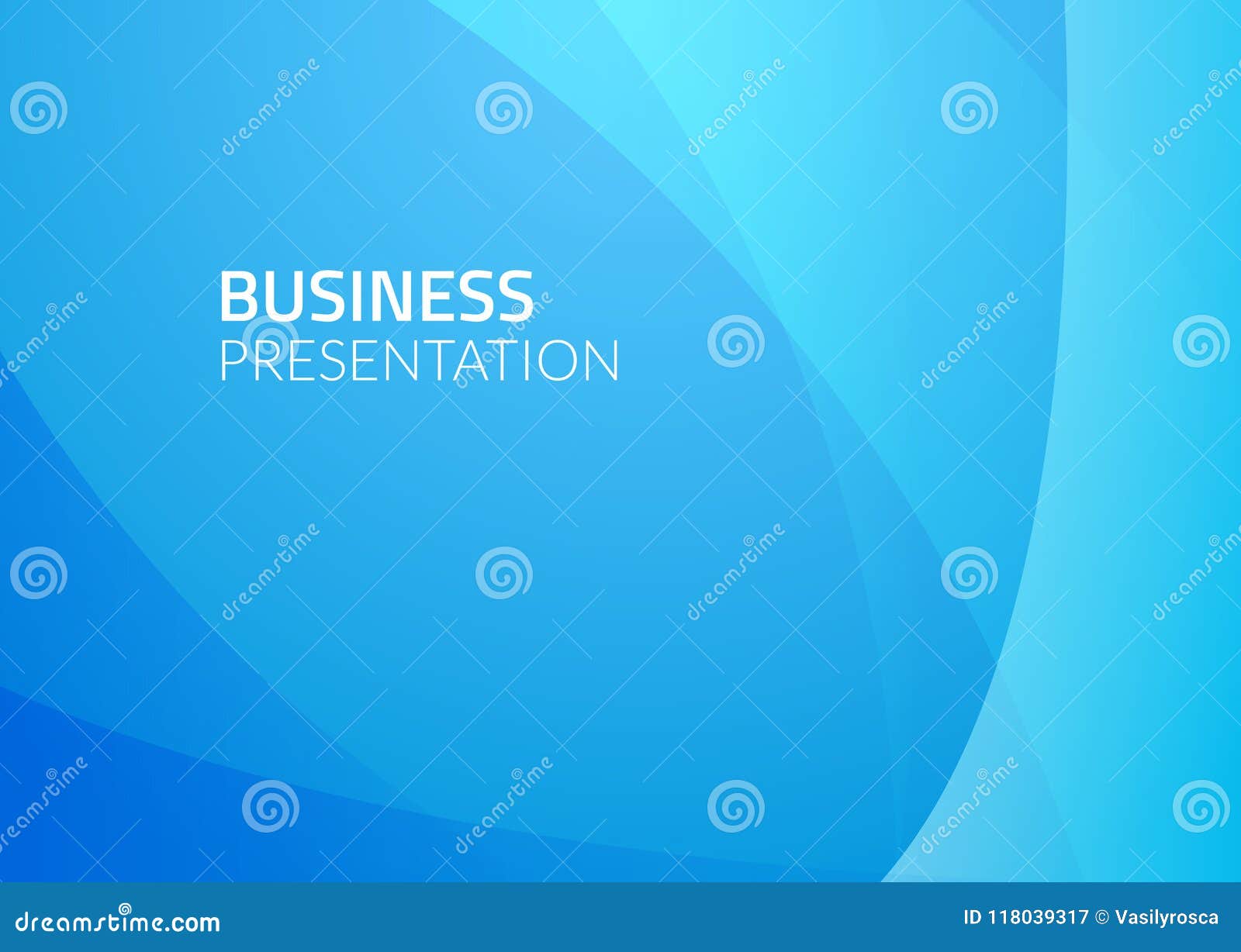 Abstract Business Vector Background. Blue Graphic Design Illustration ...