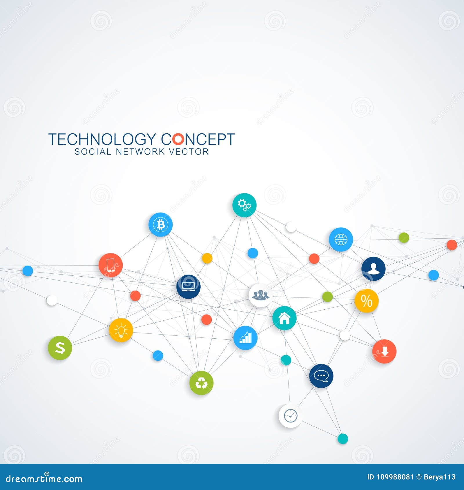 Abstract Business Vector Infographic. Cloud Computing and Global ...