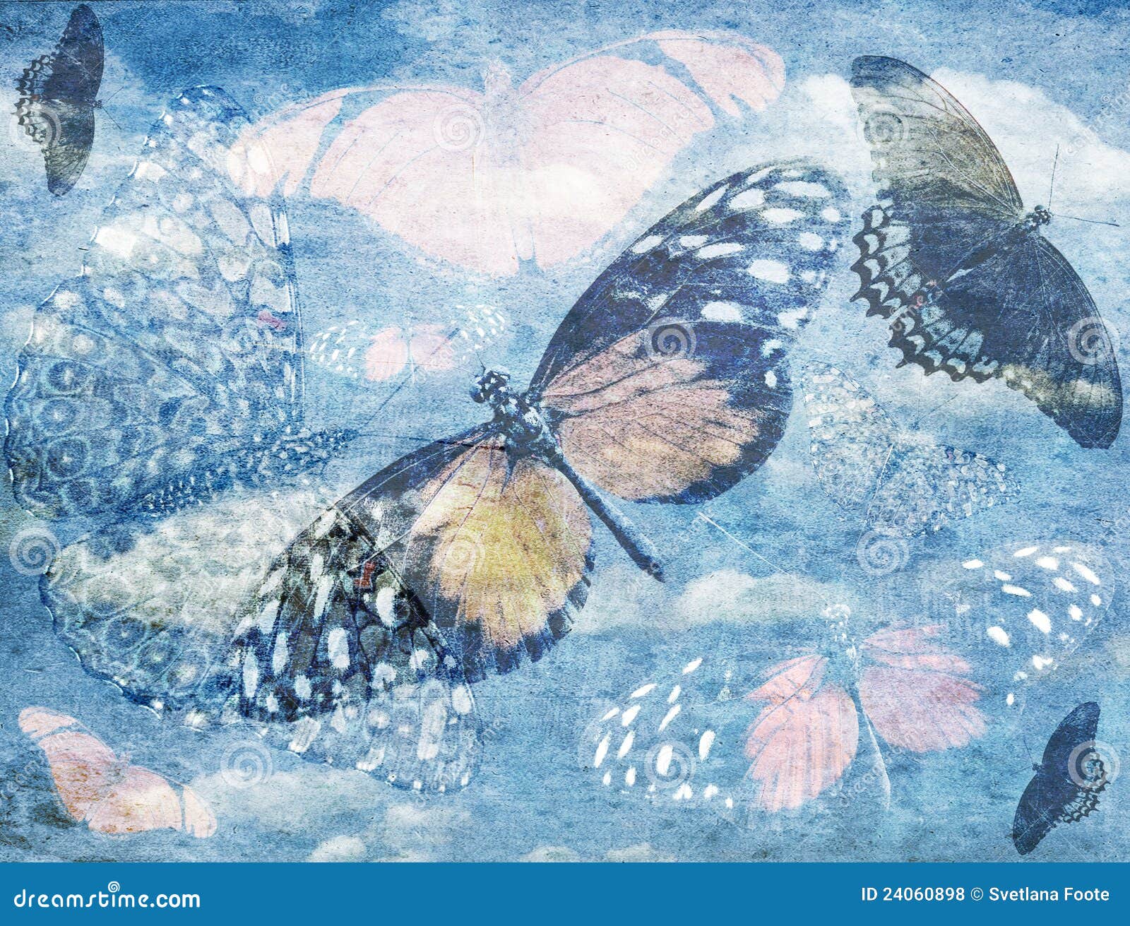 Abstract Butterfly Background Stock Photo - Image of nature, abstract ...