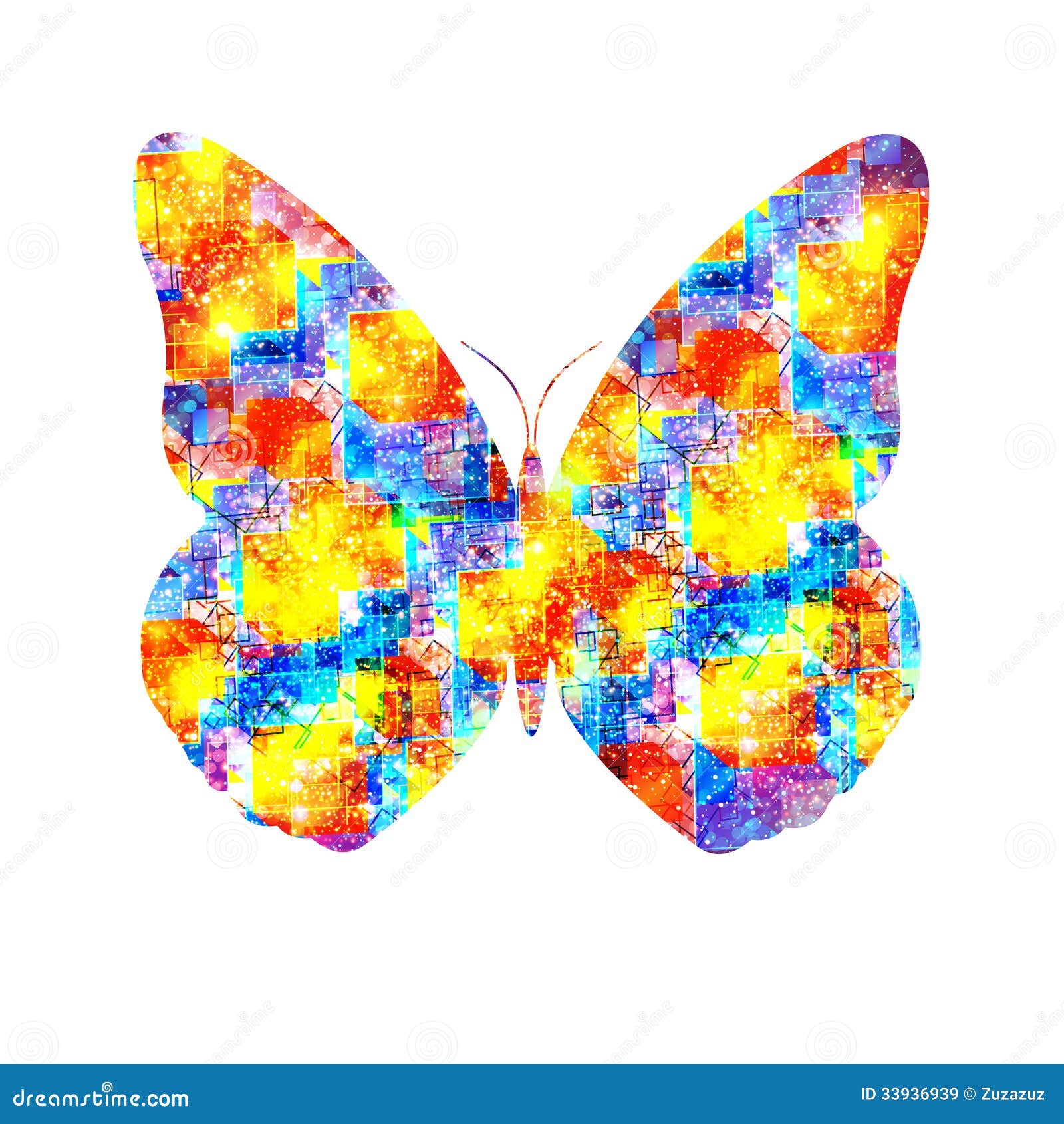 Abstract butterfly stock vector. Illustration of cool - 33936939
