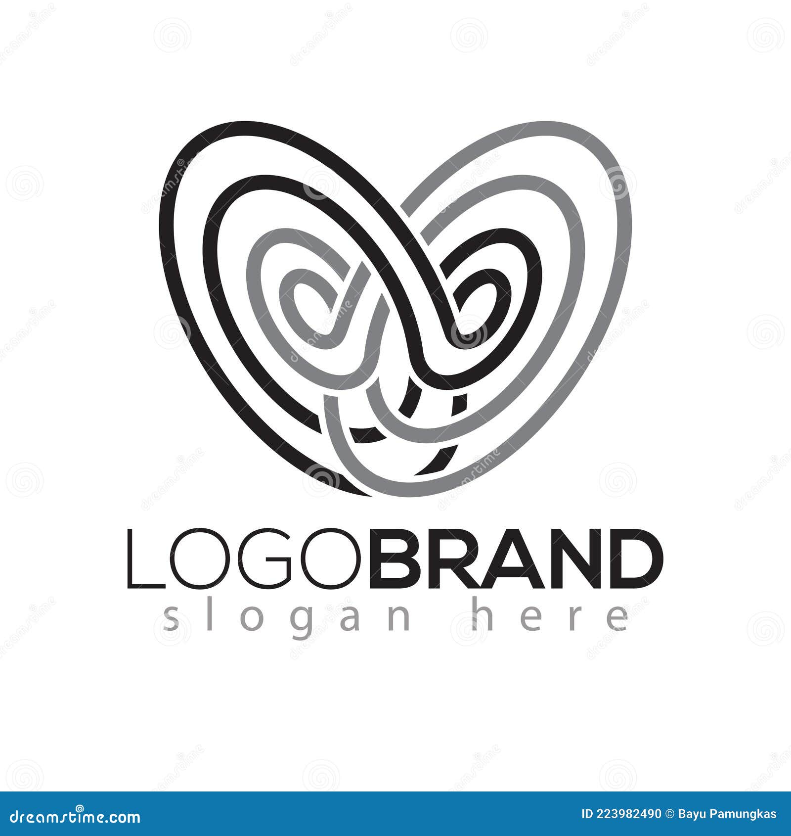 Abstract Butterfly Effect Logo Icon Vector Element. Butterfly Logo ...