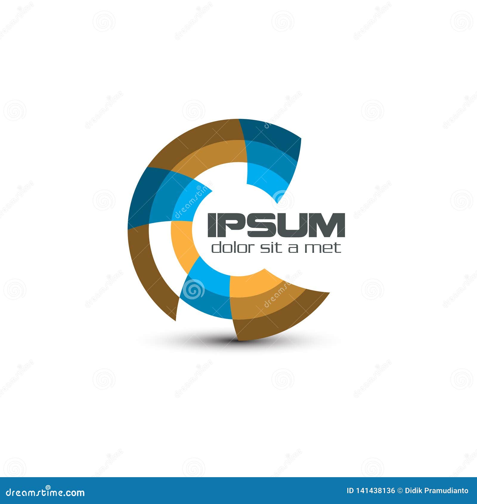 Abstract C Logo for Company Stock Vector - Illustration of icon ...