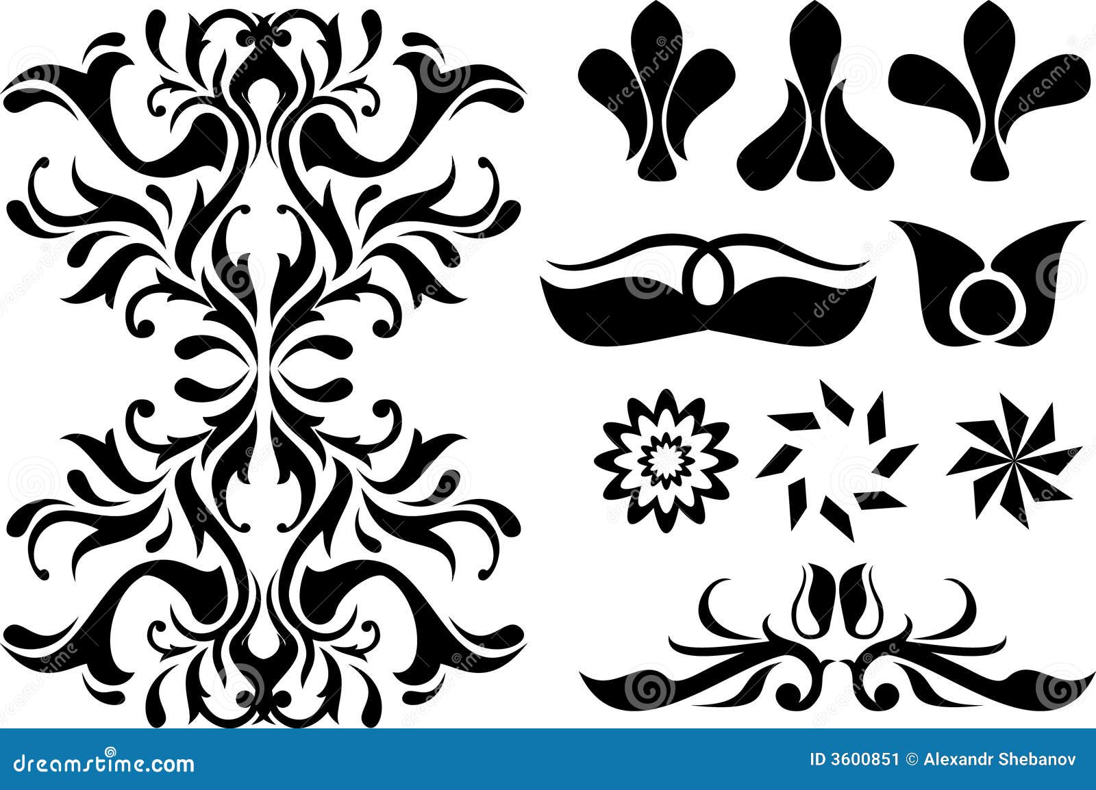 Abstract calligraphy stock vector. Illustration of formal - 3600851