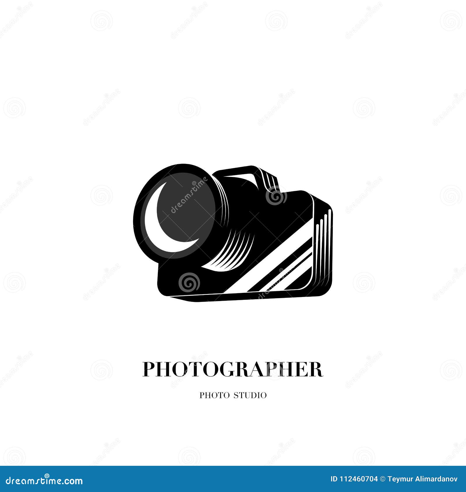 Abstract Camera Logo Vector Design Template for Professional Pho Stock ...