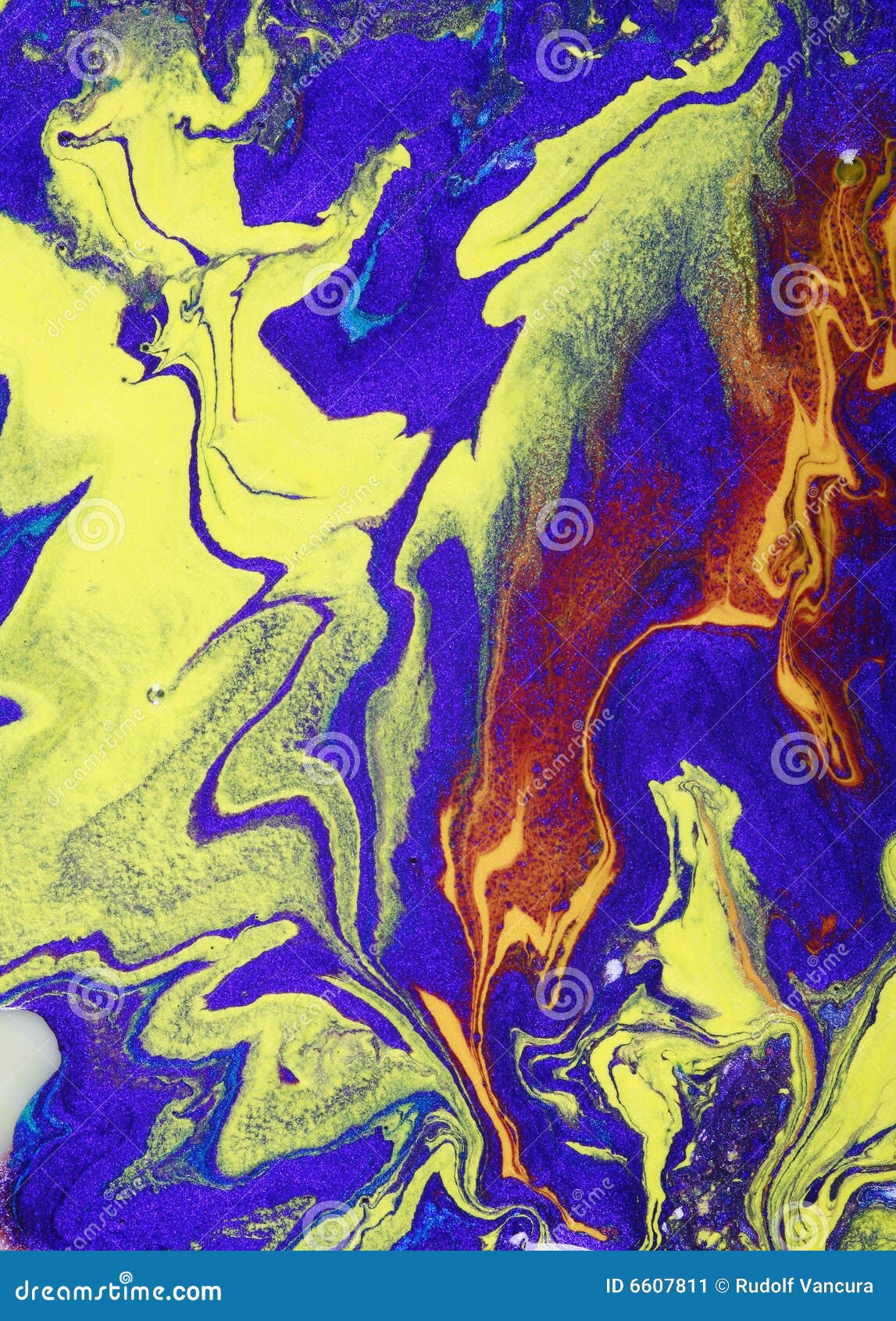 Abstract Canvas Composition Stock Image - Image of bright, colors: 6607811