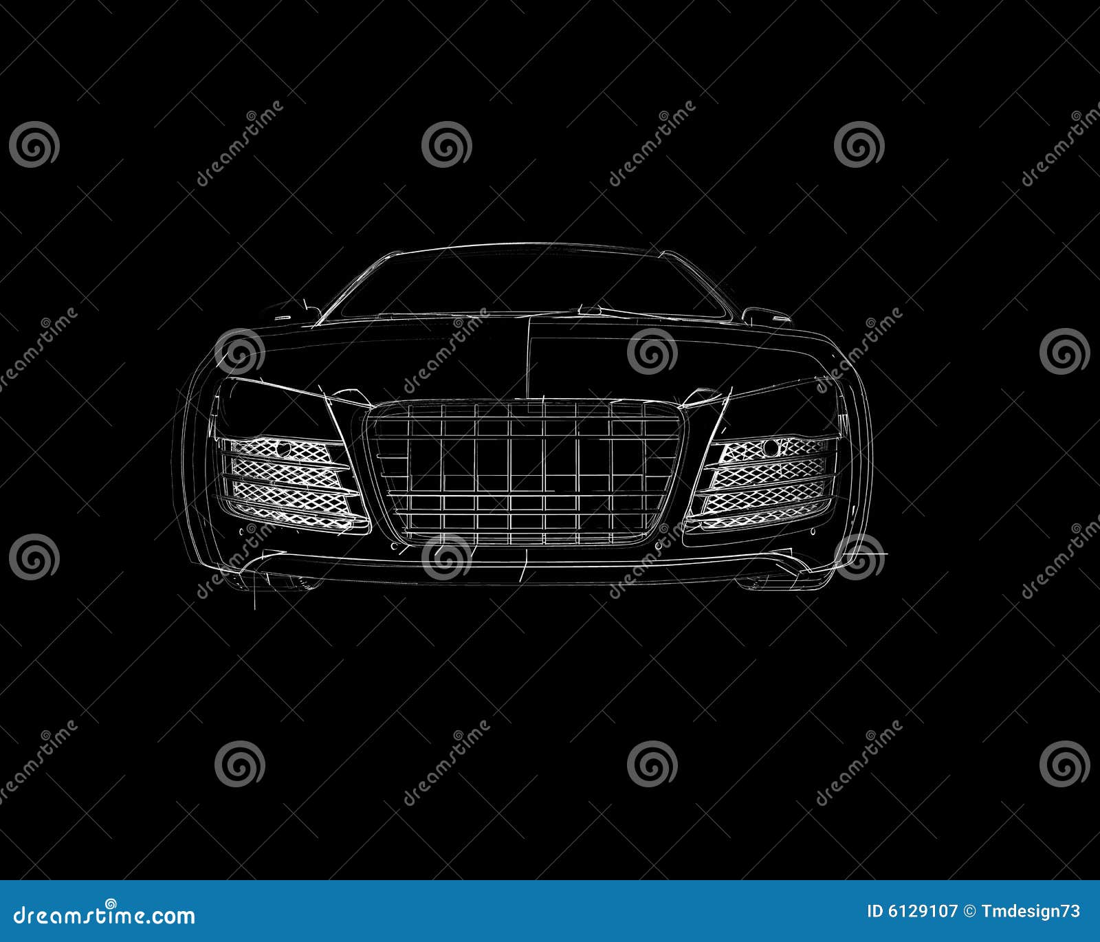 Abstract car construction stock illustration. Illustration of abstract ...