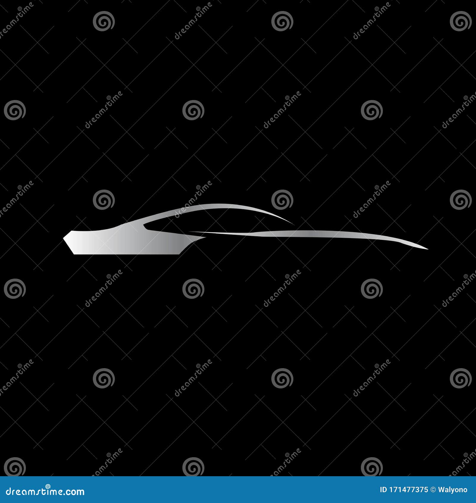 Abstract Car Design Concept Automotive Topics Vector Logo Design ...