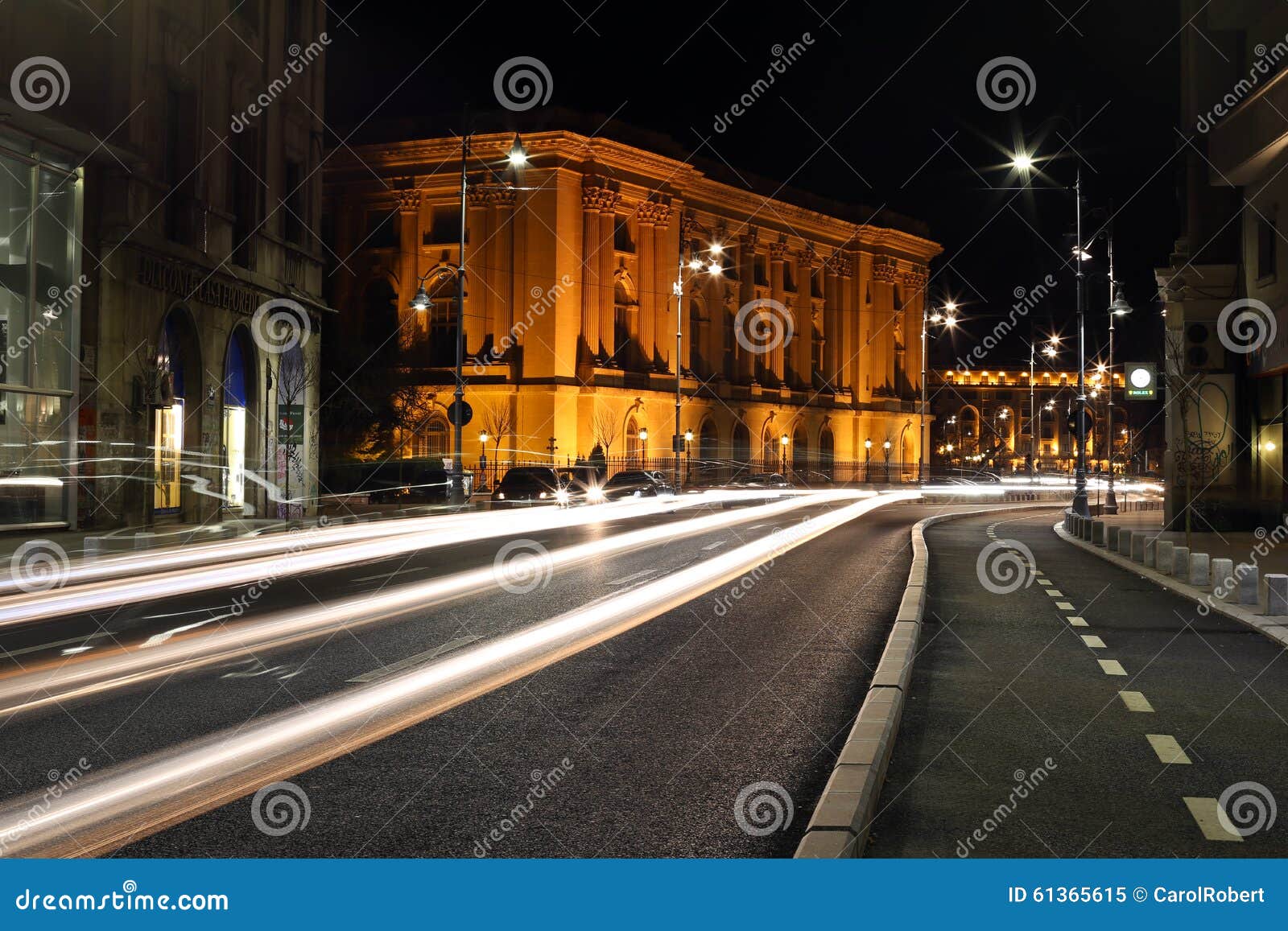 Abstract car lights editorial image. Image of traffic - 61365615