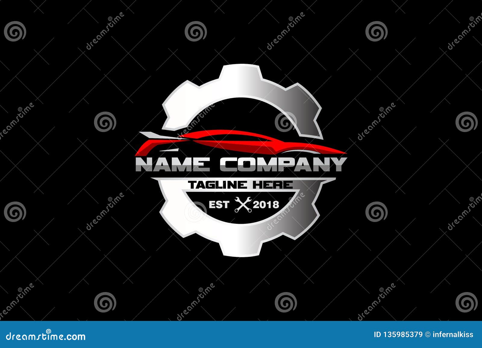 Abstract Car Vector Logo Template Stock Vector - Illustration of theme ...