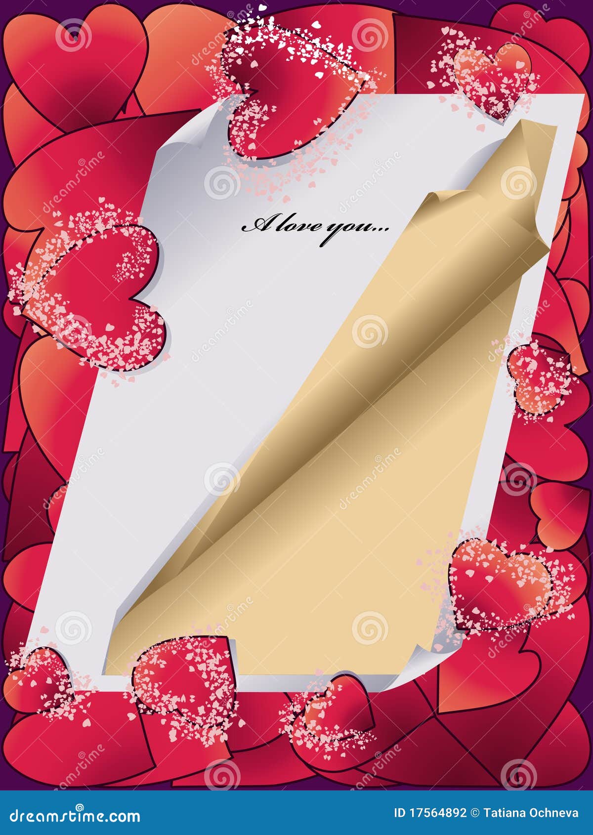 Abstract Card - a Framework Stock Vector - Illustration of paper, cards ...