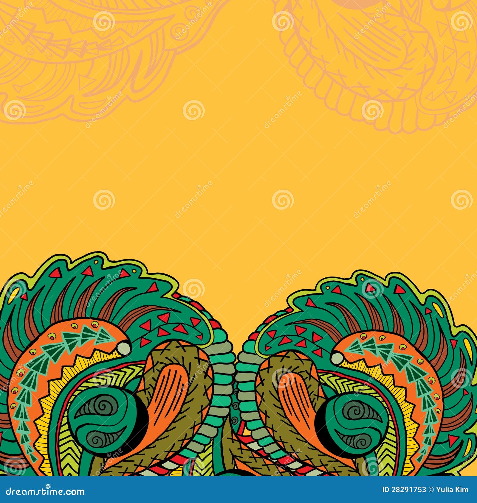 Abstract card template stock illustration. Illustration of invitation ...