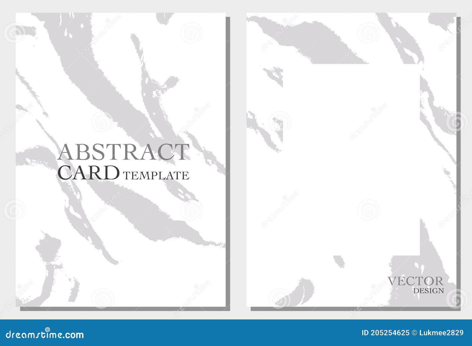 Card template vector stock vector. Illustration of detail - 205254625
