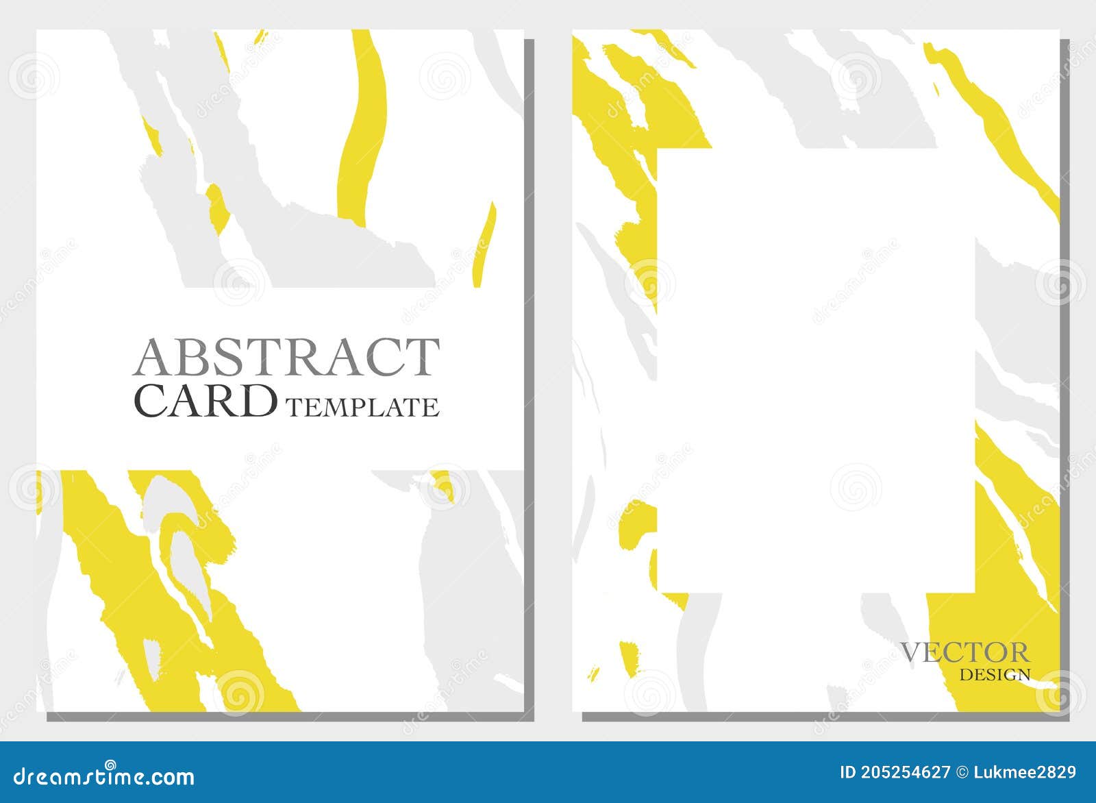 Card template vector stock vector. Illustration of decoration - 205254627