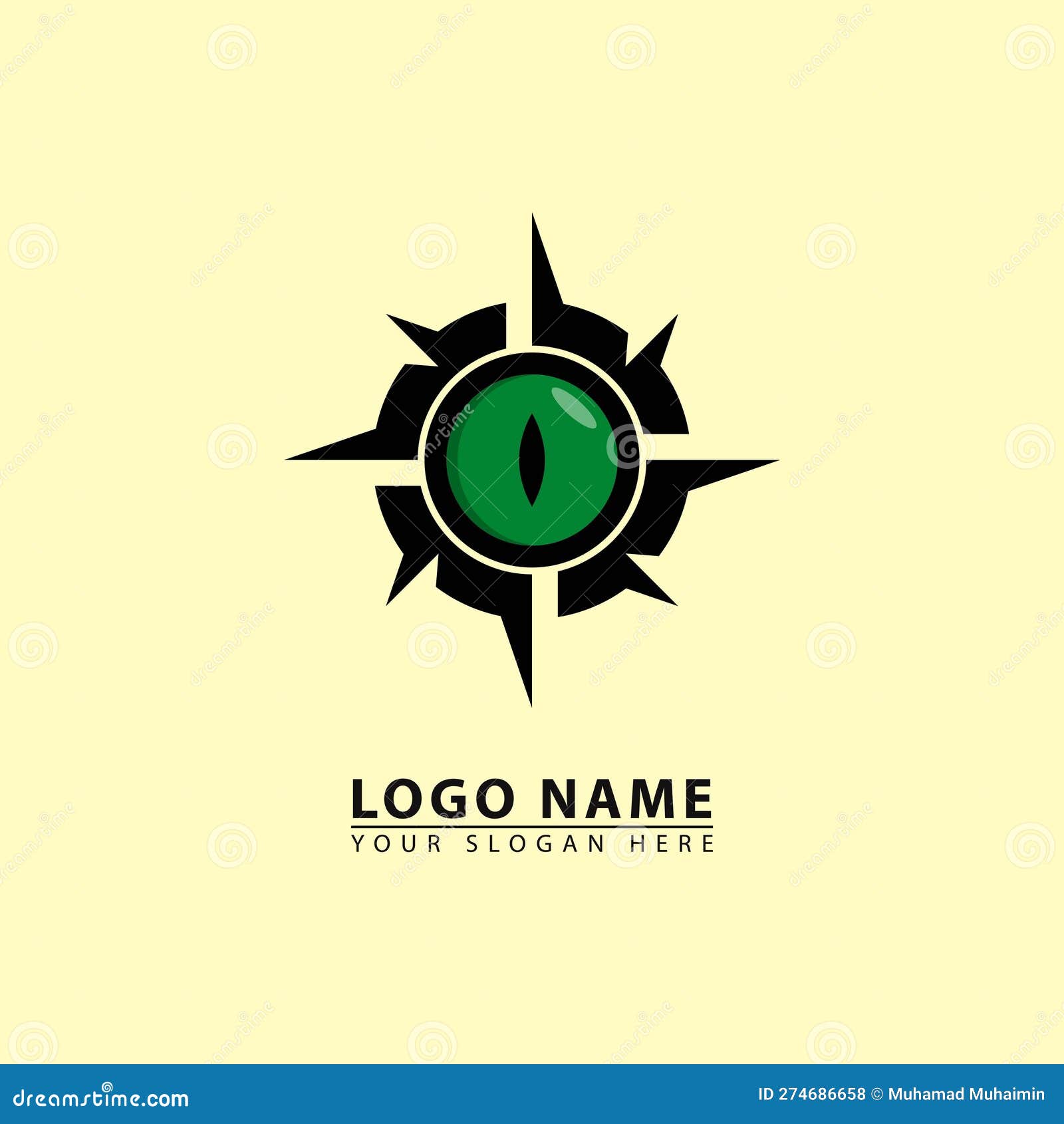 Abstract Cardinal Direction Vector Logo Icon Stock Vector ...