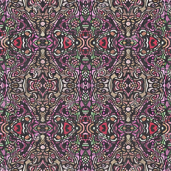 Abstract carpet design stock illustration. Illustration of wallpaper ...