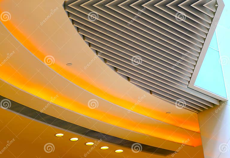 Abstract ceiling design stock image. Image of pattern - 32293269