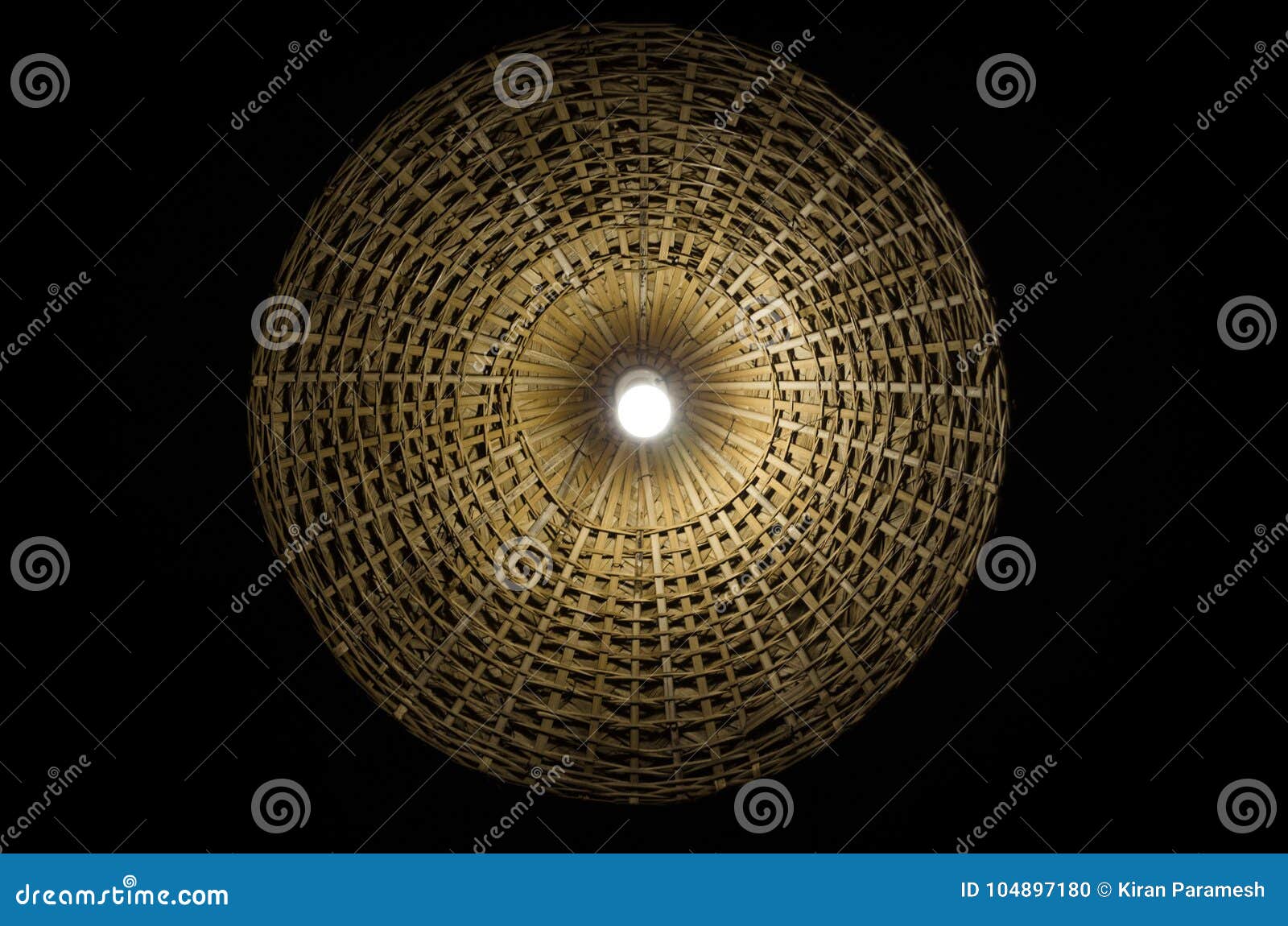 Abstract : a Ceiling Light at the Top Stock Photo - Image of ceiling ...