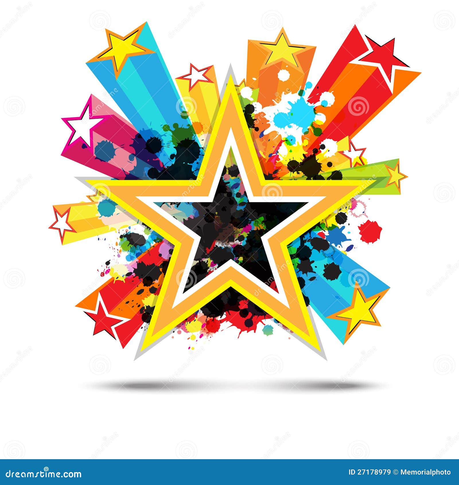 Abstract Celebration Star Background Stock Vector - Illustration of ...