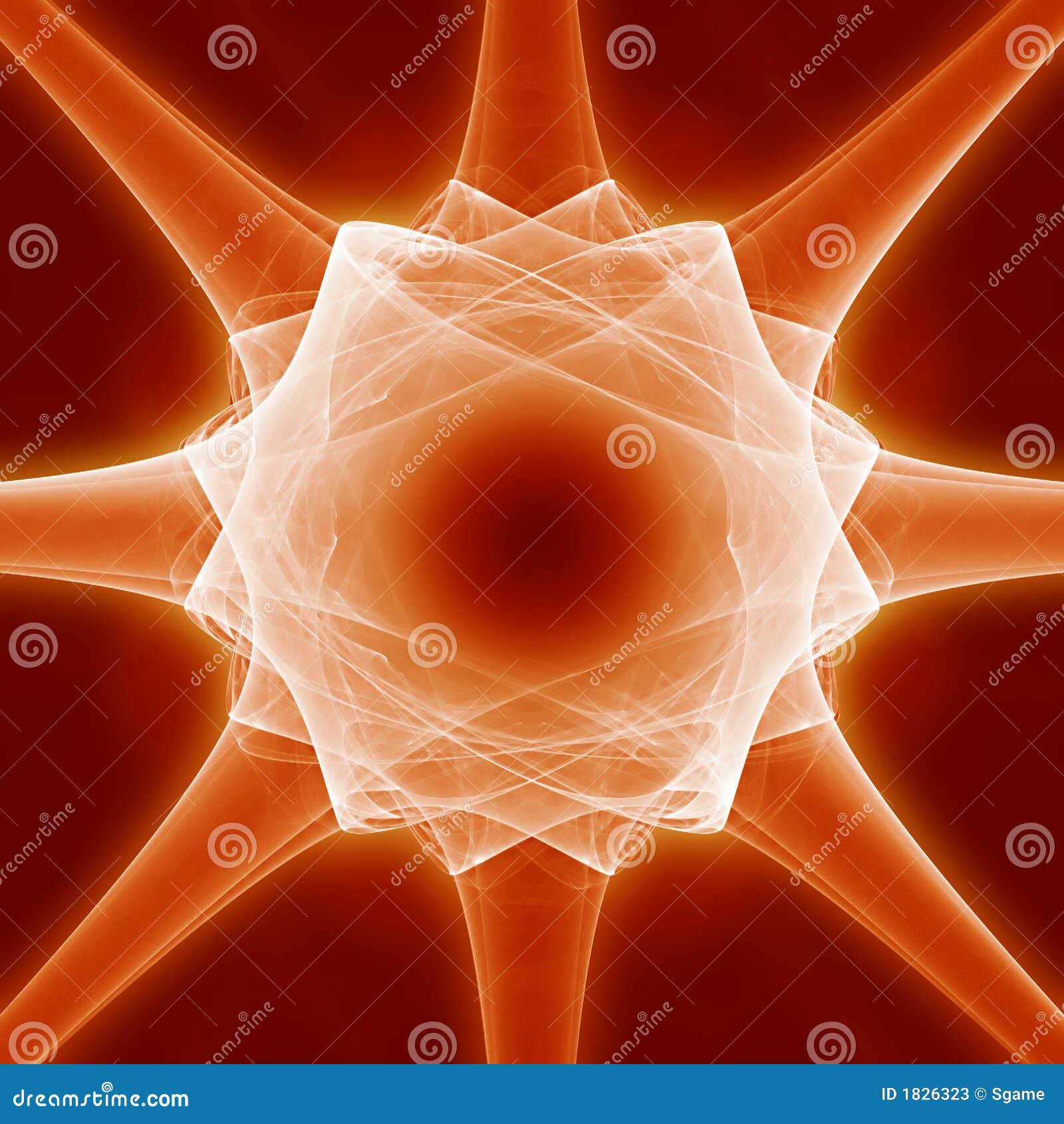 Abstract cell stock illustration. Illustration of neuron - 1826323