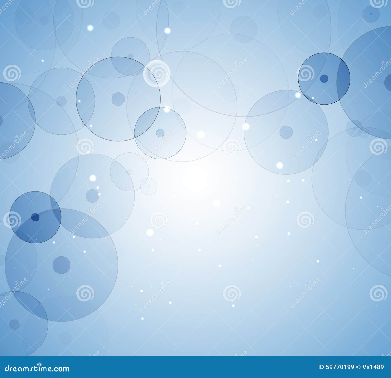 Abstract Cell Background. Medicine and Science Research Stock Vector ...