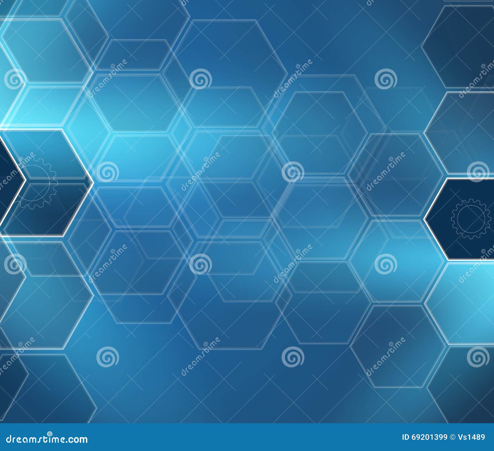 Abstract Cell Background. Medicine and Sciense Research Stock Vector ...