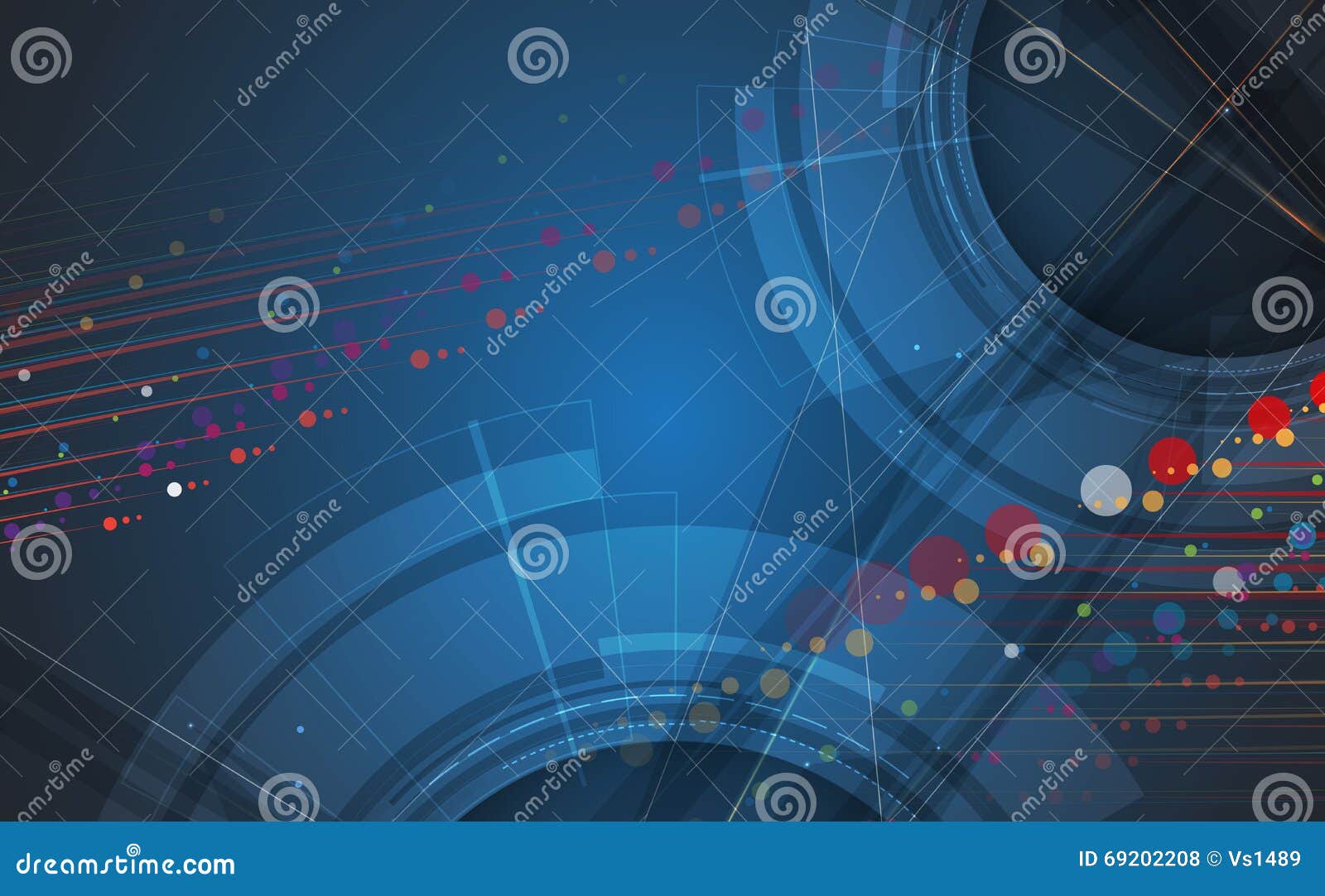 Abstract Cell Background. Medicine and Sciense Research Stock Vector ...