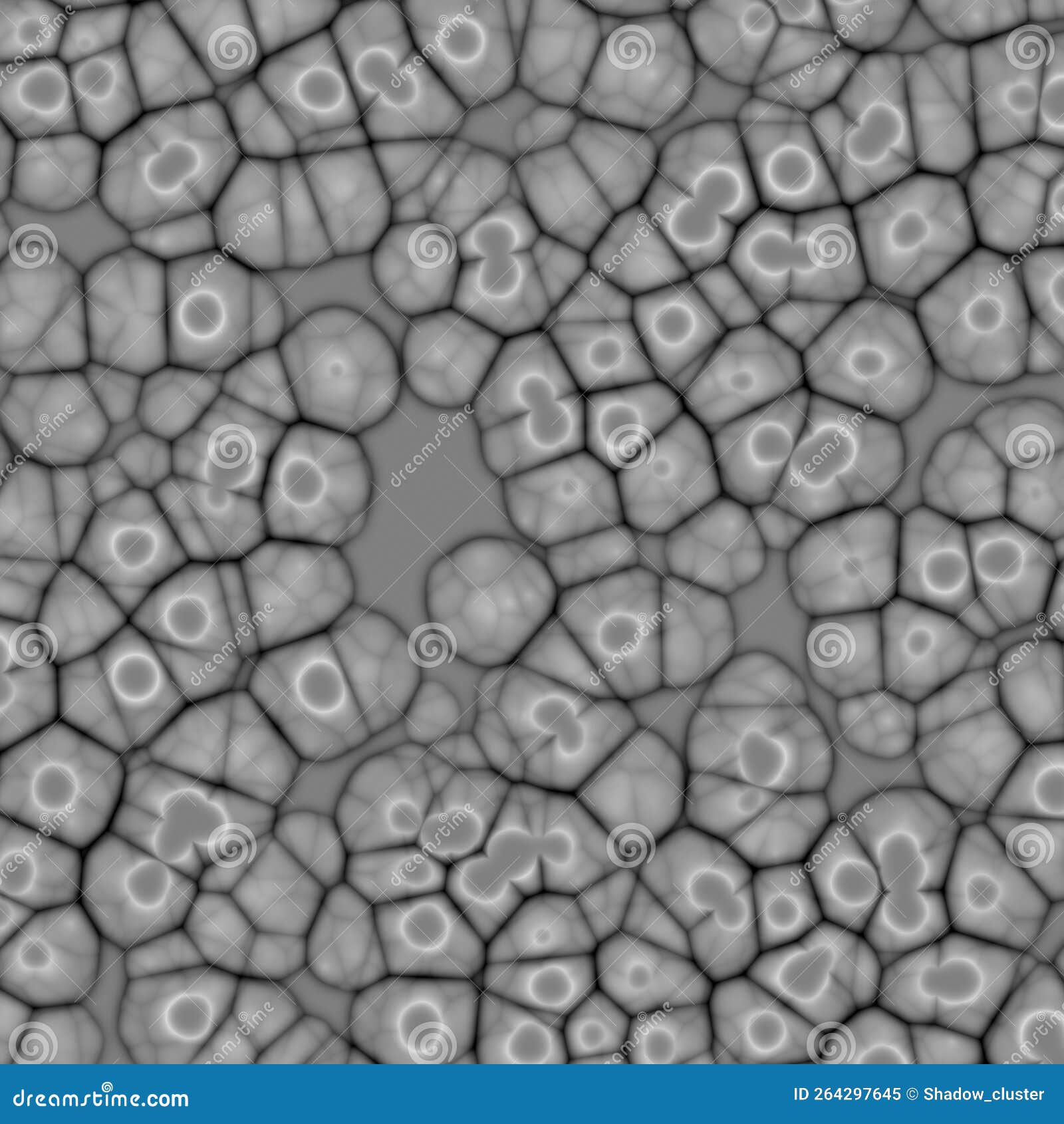 Abstract Cell of Virus or Pathogenic Bacterium Illustration Stock ...