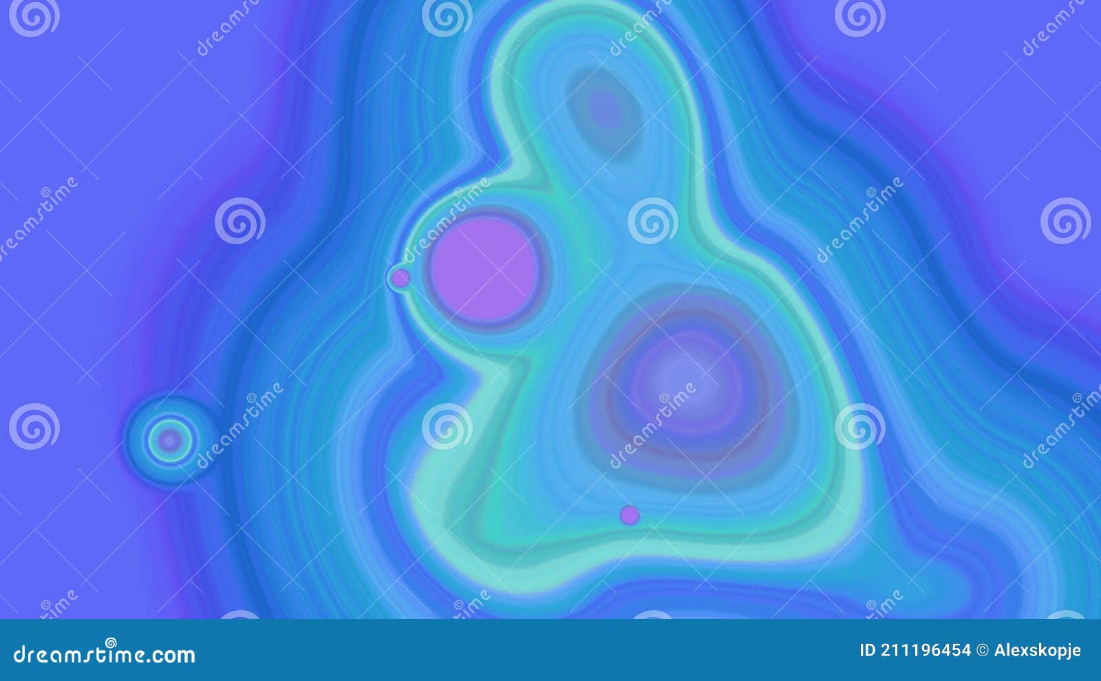 Abstract Cells Metamorphosis 3D Animation Stock Illustration ...