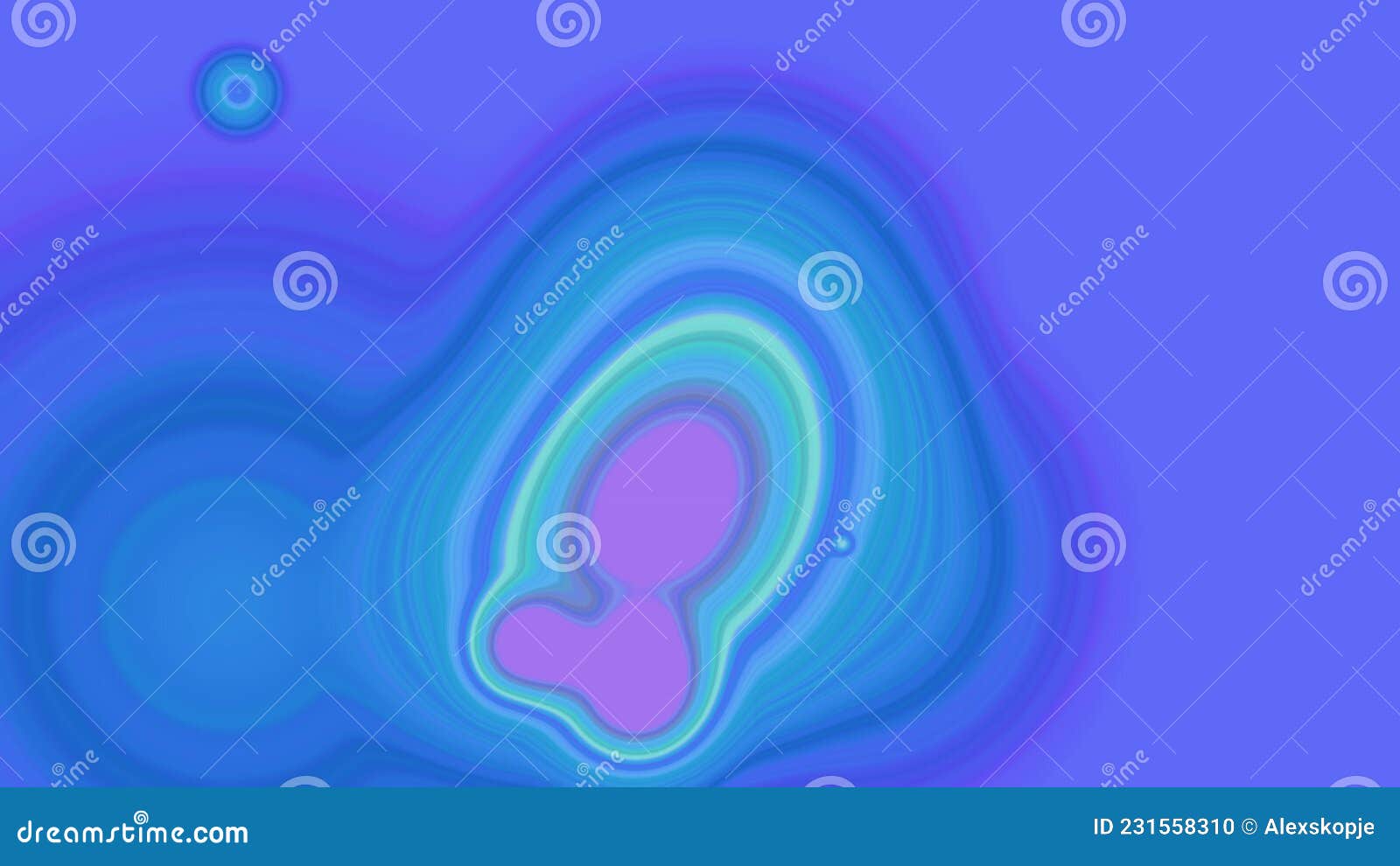 Abstract Cells Metamorphosis 3D Animation Stock Illustration ...