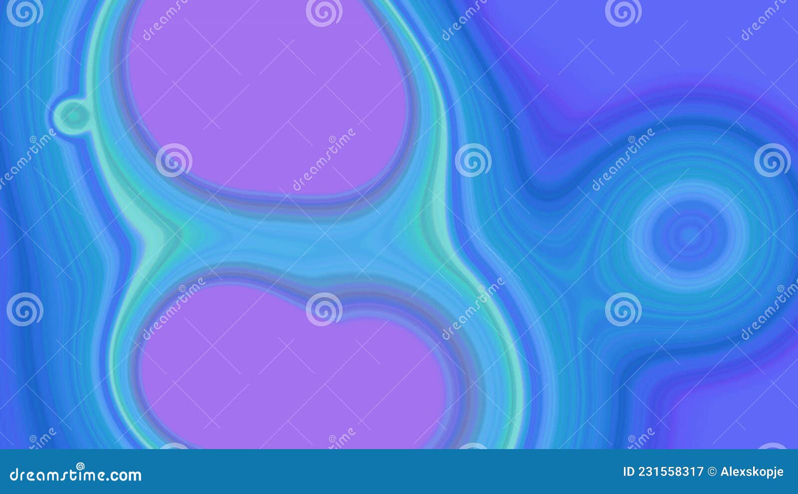 Abstract Cells Metamorphosis 3D Animation Stock Illustration - Illustration of fluid, blue ...