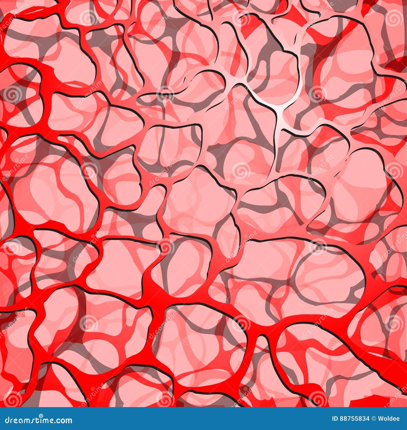 Abstract Cellular Texture - Seamless Background, Leather Texture ...