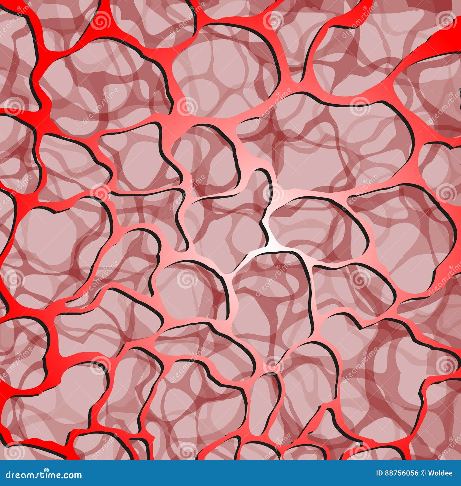 Abstract Cellular Texture - Seamless Background, Leather Texture ...