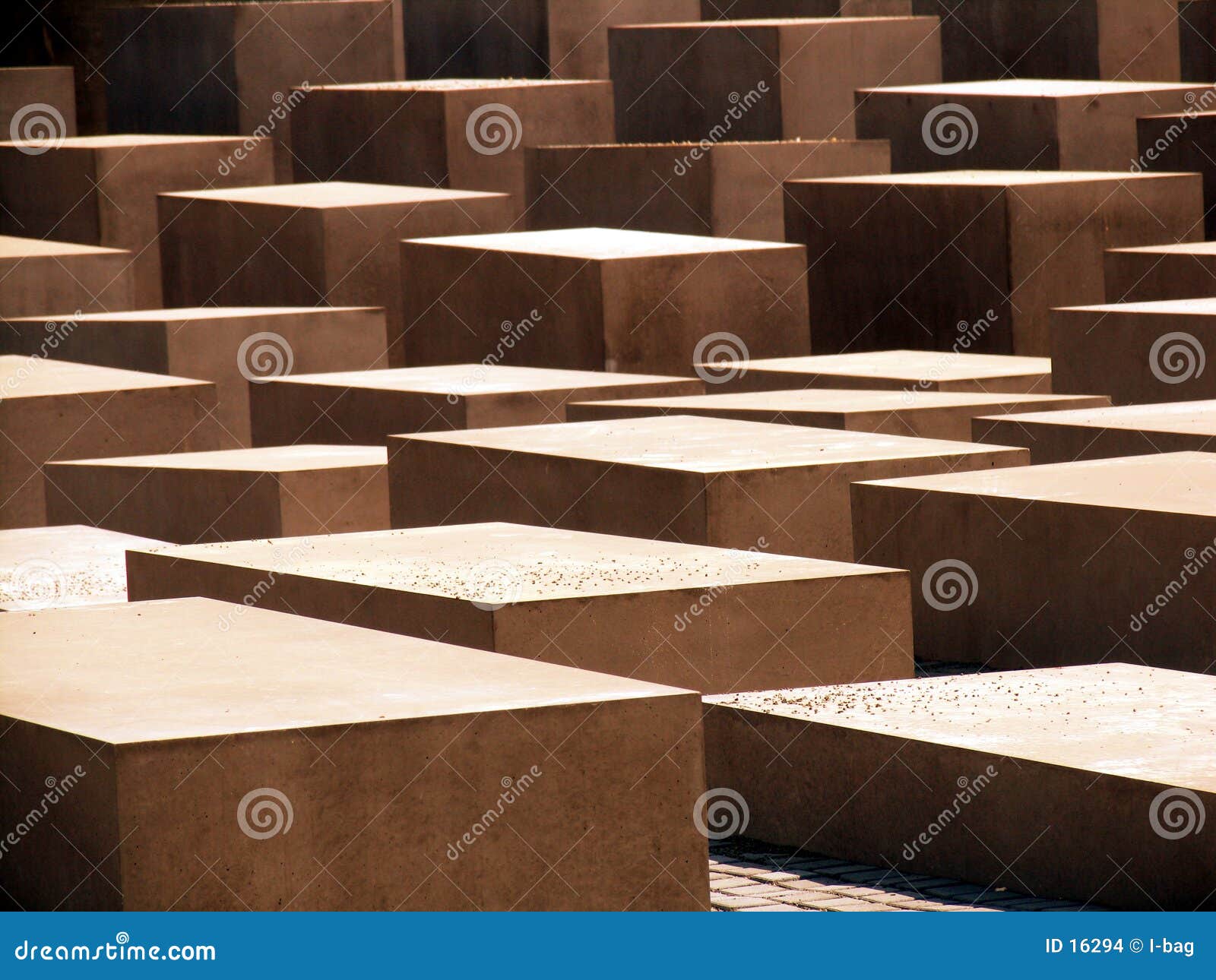 Abstract cement cubes stock photo. Image of reduced, surface - 16294