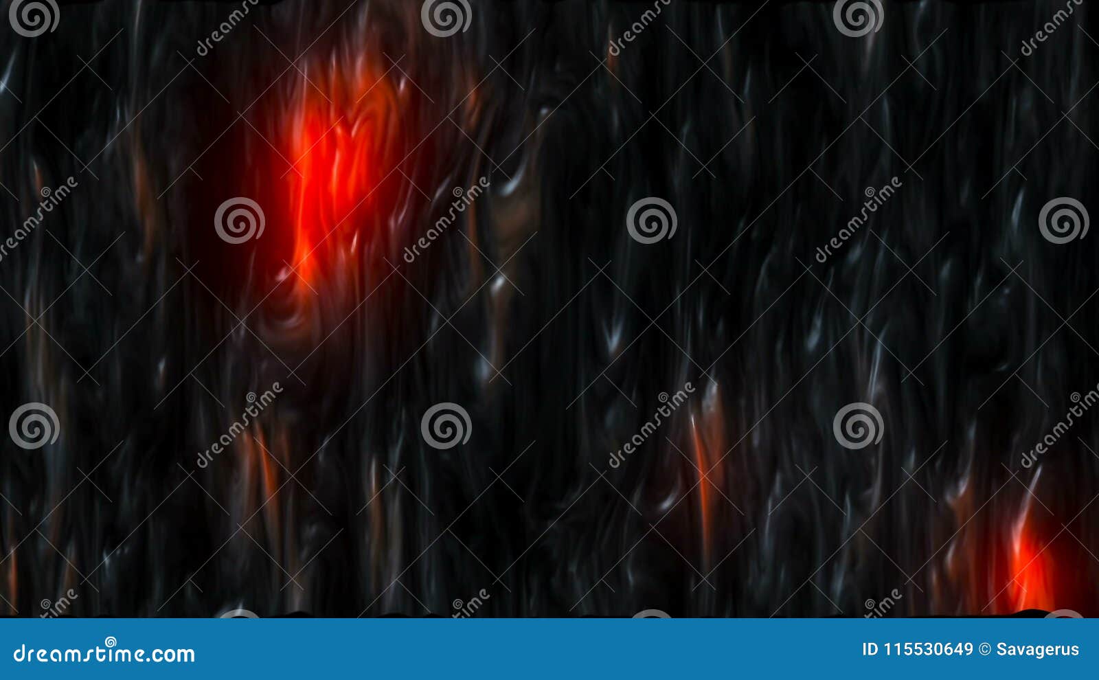 CGI Graphics with Lava Effect Stock Illustration - Illustration of fire ...