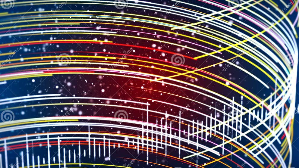 CGI Graphics with Sci-fi Fantasy Stock Illustration - Illustration of ...