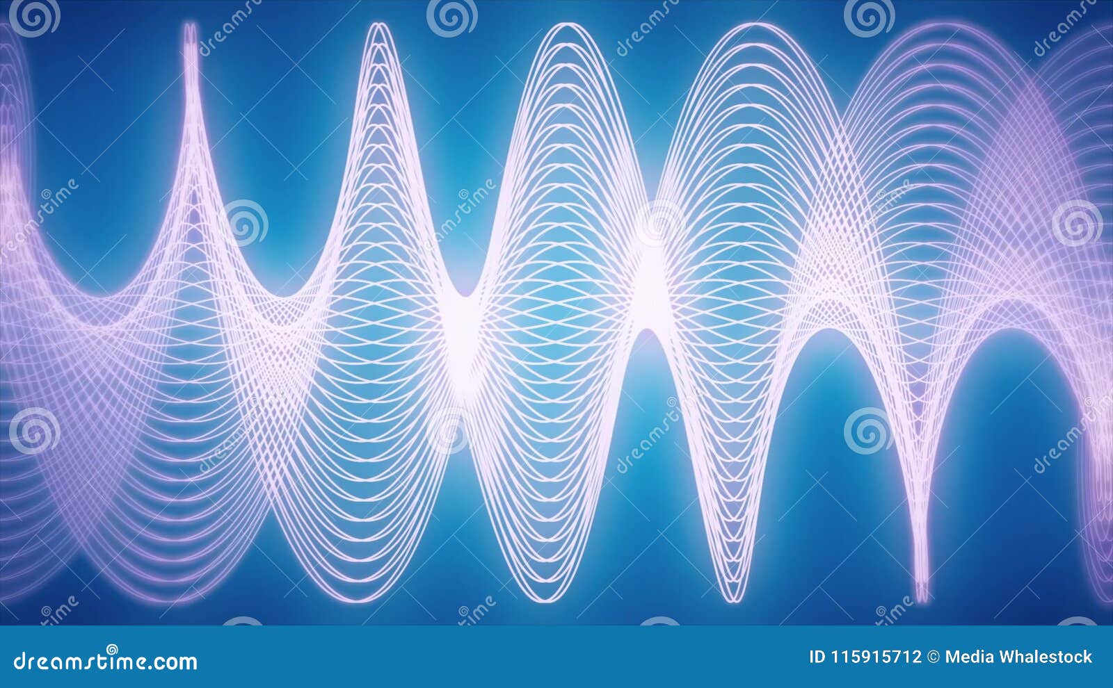 Abstract CGI Motion Graphics and Animated Background of White Lines and ...