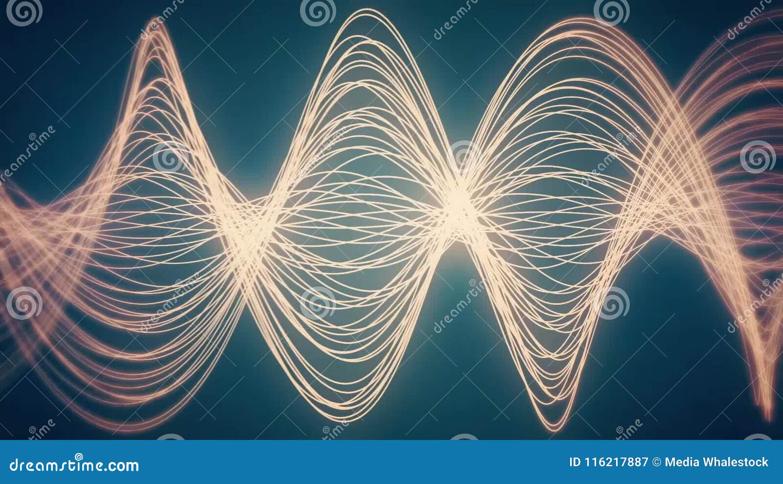 Abstract CGI Motion Graphics and Animated Background of White Lines and ...