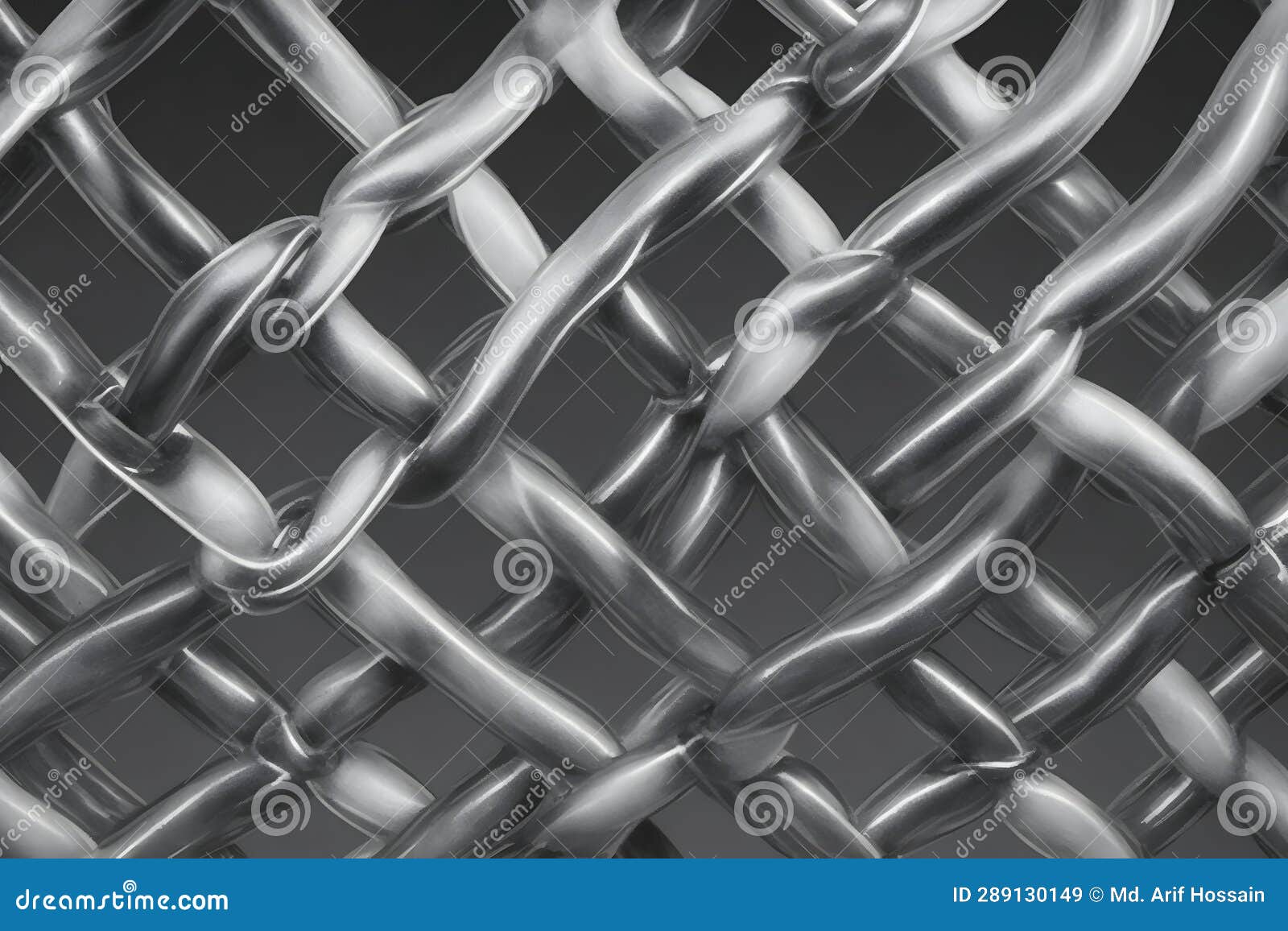 Abstract Chain Link Seamless Pattern Design Image Generated by Ai Stock ...