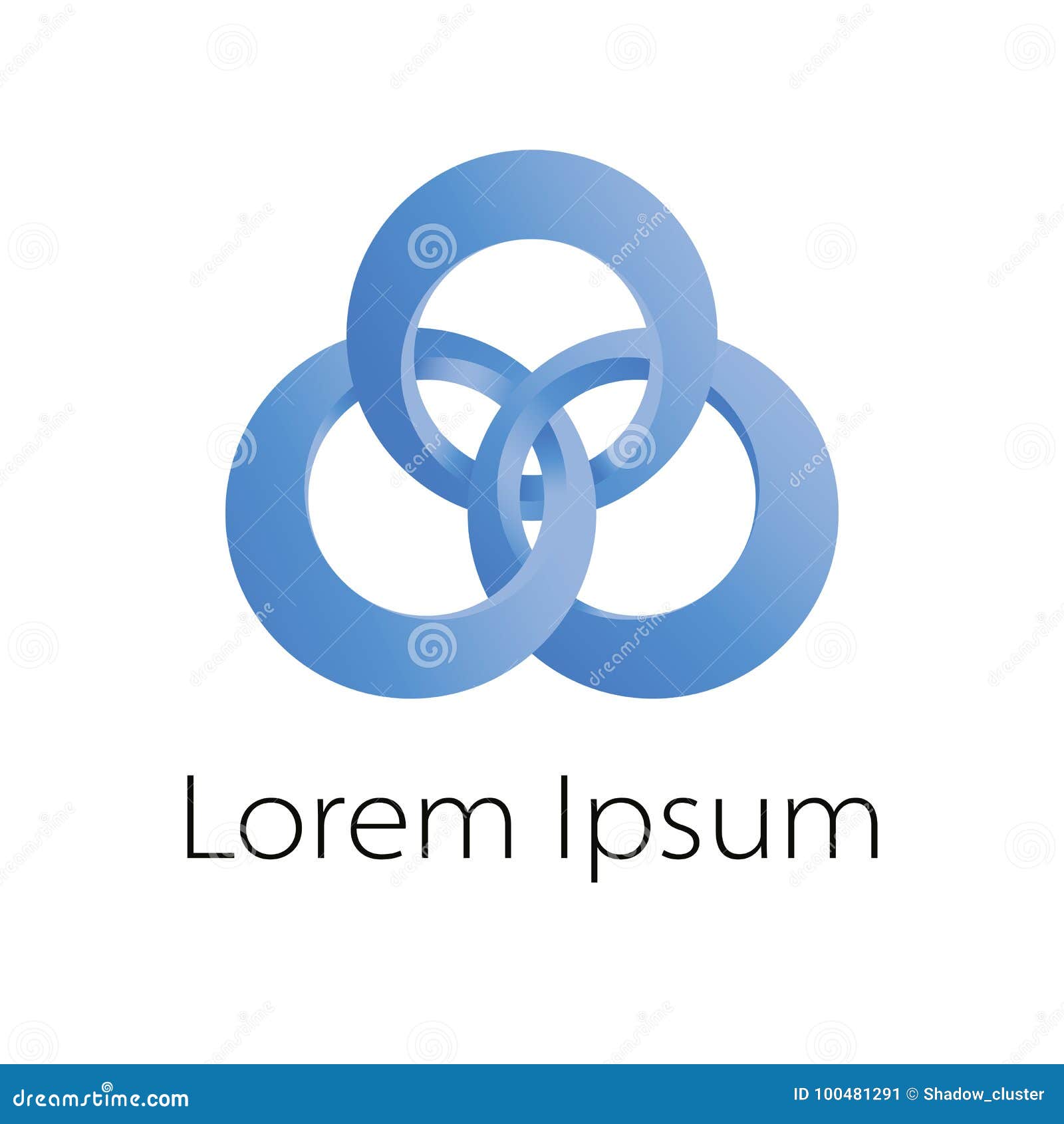 Abstract Chain Logo Template Stock Vector - Illustration of gradient ...