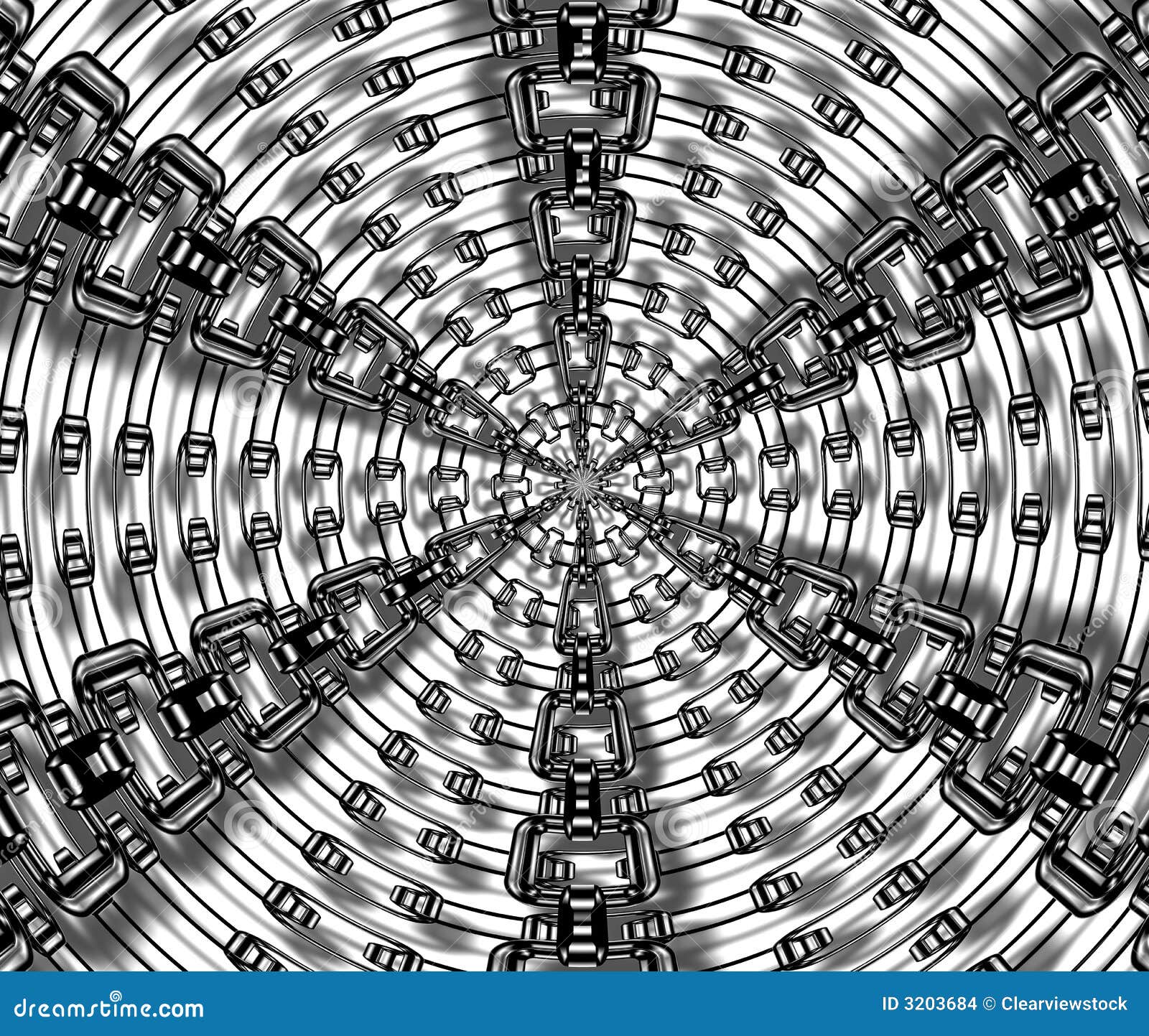 Abstract chains stock illustration. Illustration of freedom - 3203684