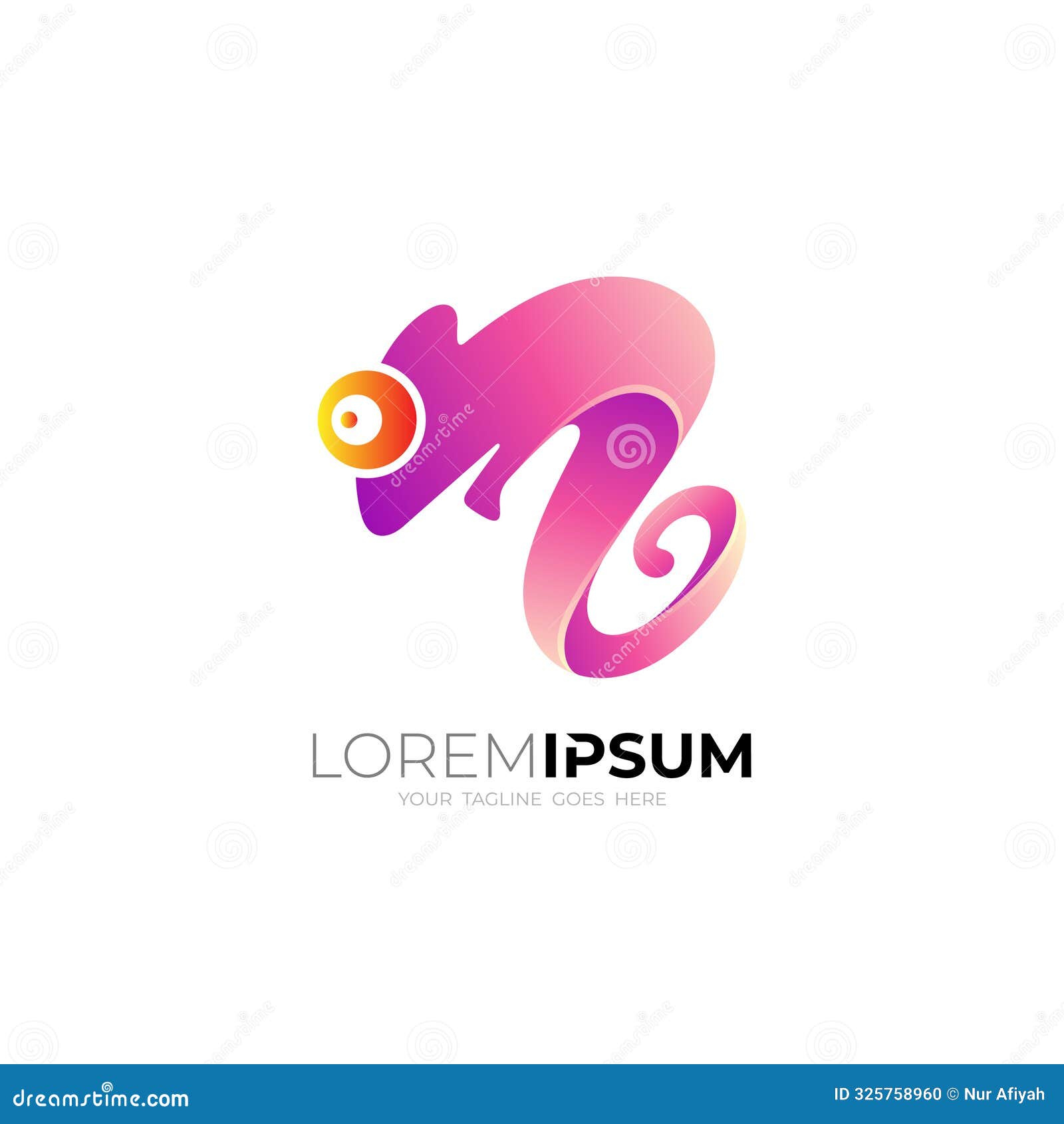 Lizard Logos Template Symbols Vectors | CartoonDealer.com #115985824