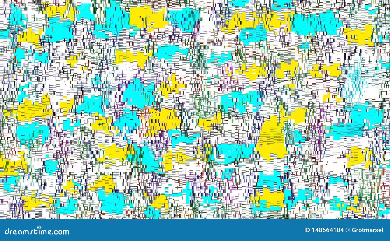 Abstract Chaos and Patch Pattern As Background Stock Illustration ...