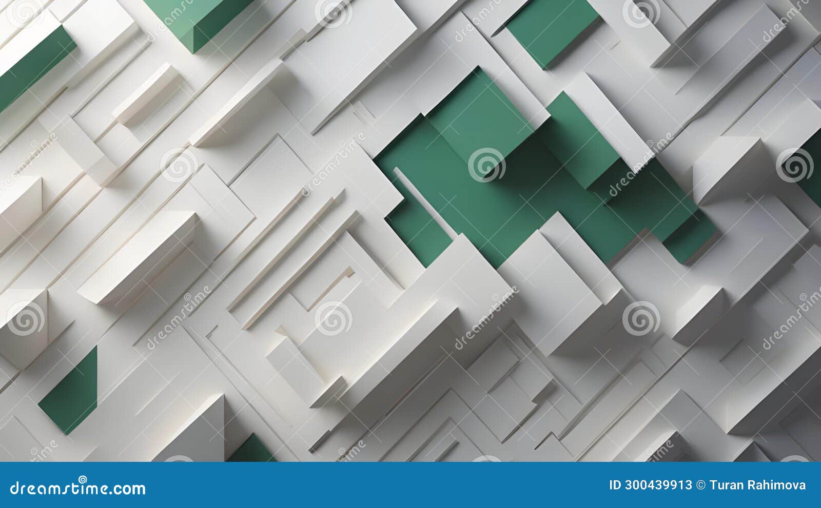 Abstract Chaotic Geometric Shapes. Bended Stripes Background ...