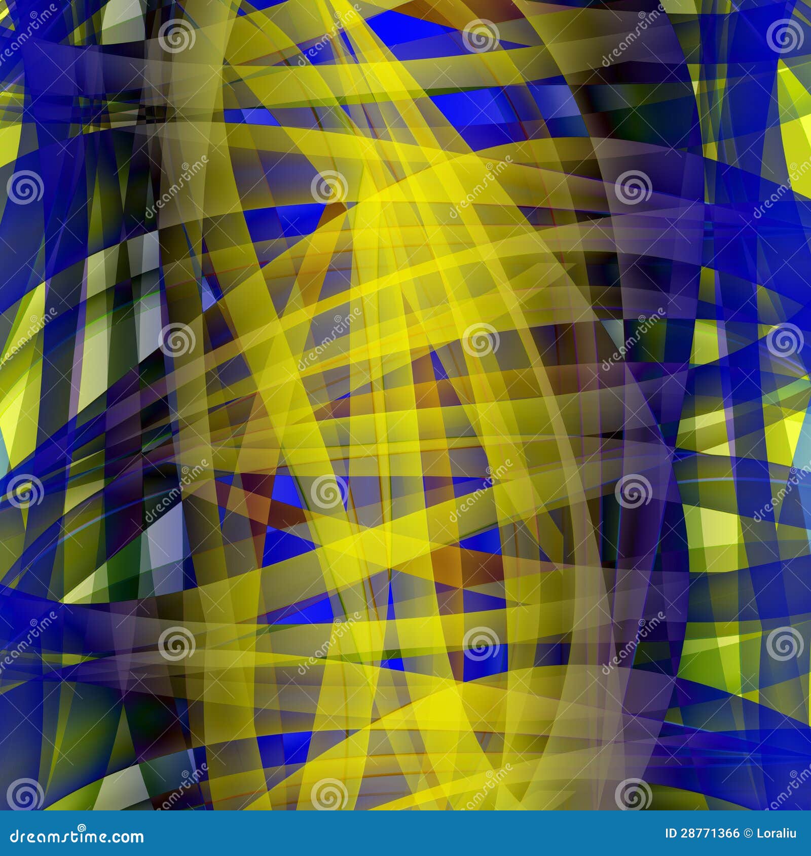 Abstract chaotic pattern stock illustration. Illustration of curve ...